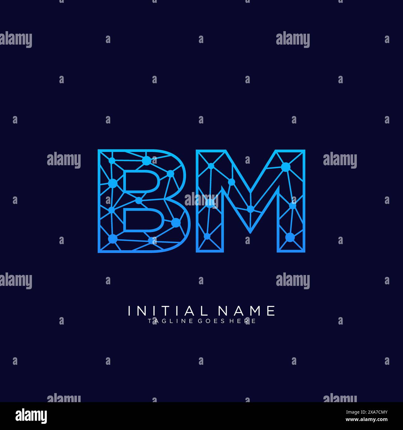 BM tech logo icon design template Stock Vector Image & Art - Alamy