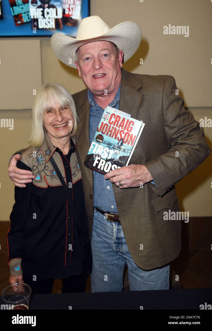 Ga. 04th June, 2024. Judy Johnson, Craig Johnson at a public appearance ...