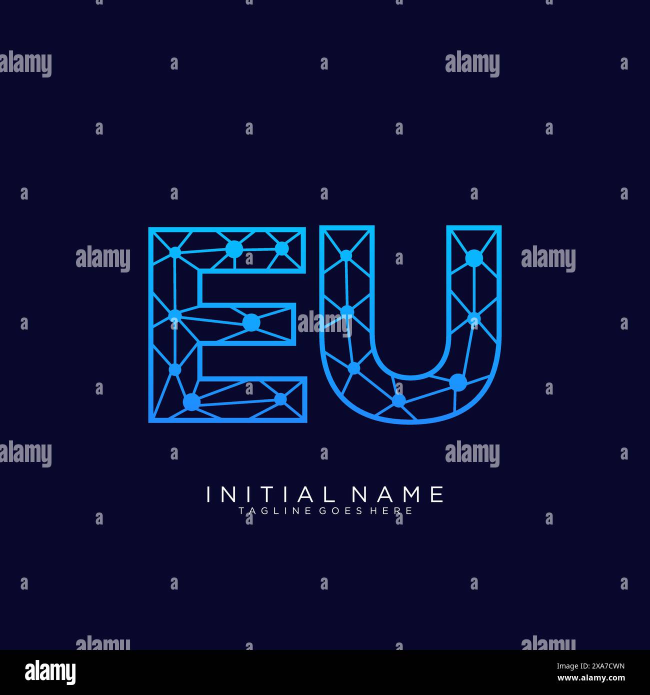 Eu brand logo hi-res stock photography and images - Alamy