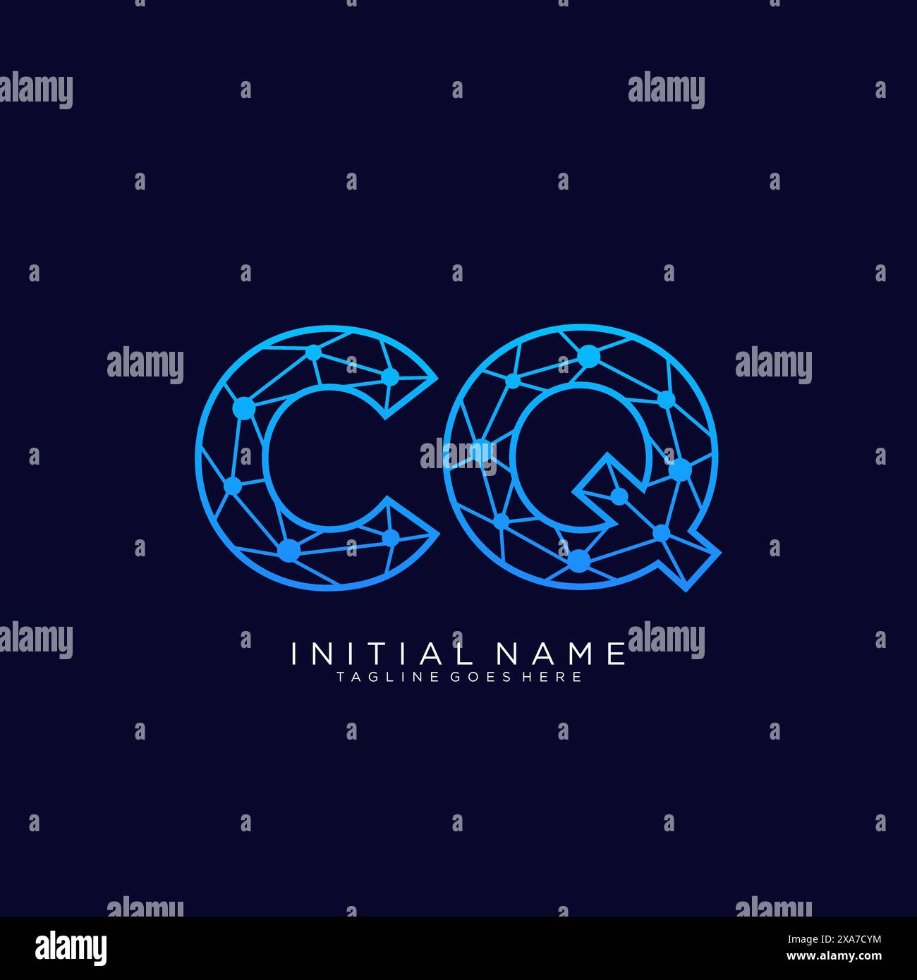 Cq brand logo hi-res stock photography and images - Alamy