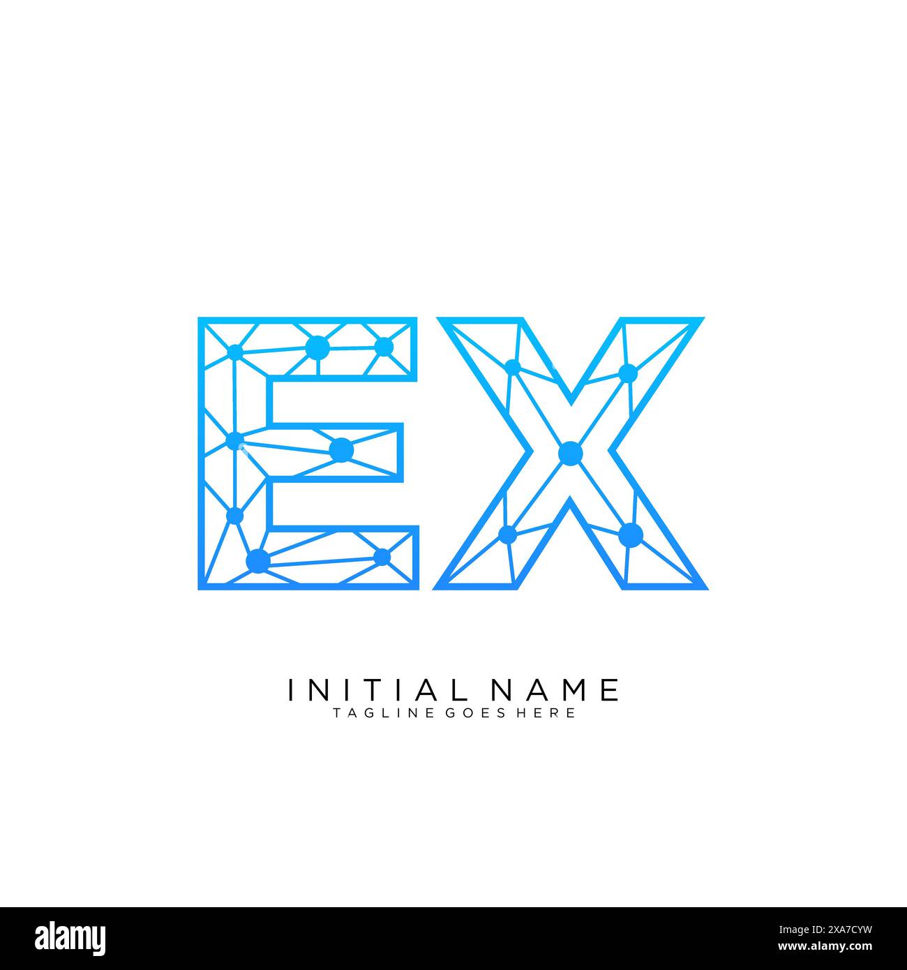 EX tech logo icon design template Stock Vector Image & Art - Alamy