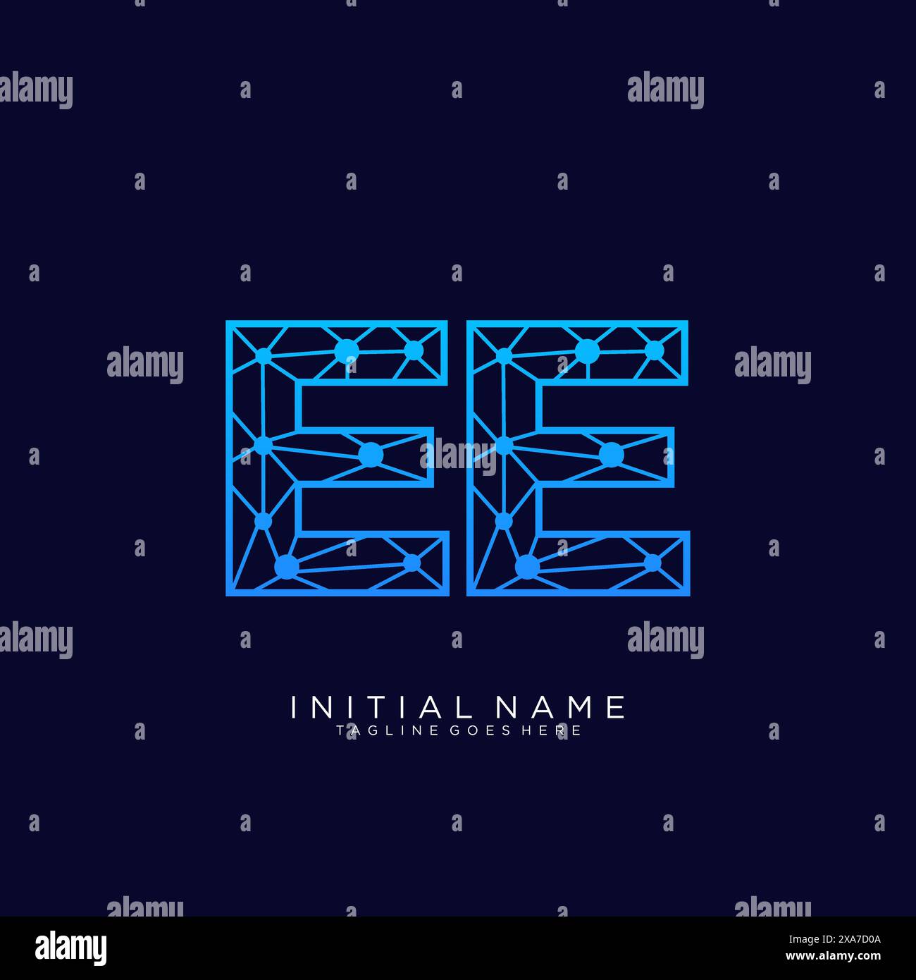 EE tech logo icon design template Stock Vector Image & Art - Alamy