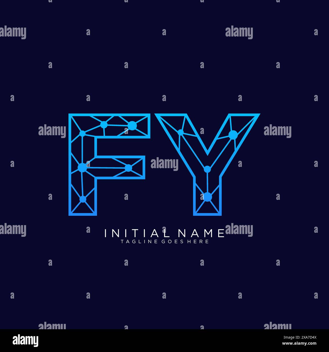 FY tech logo icon design template Stock Vector Image & Art - Alamy