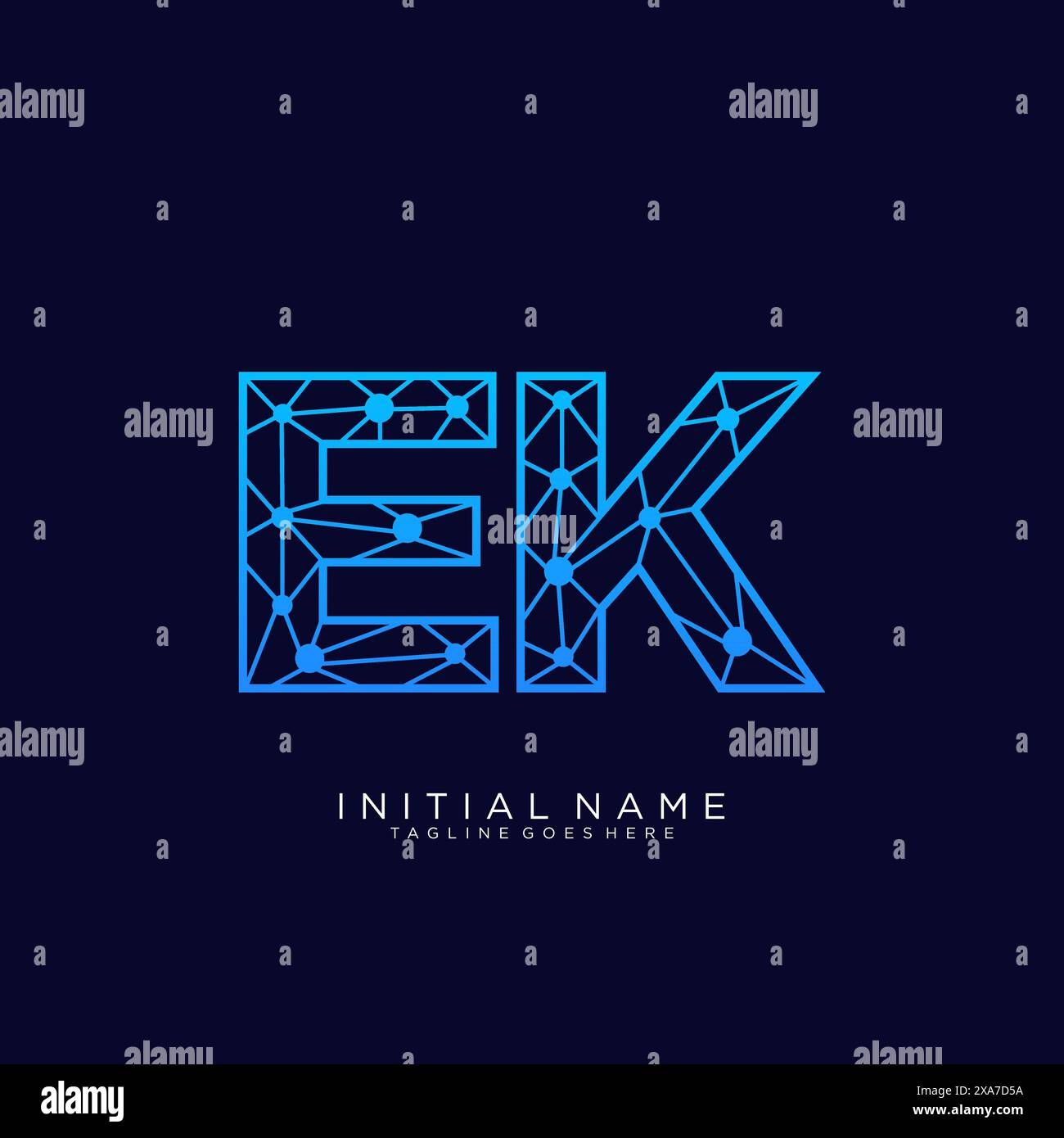 EK tech logo icon design template Stock Vector Image & Art - Alamy