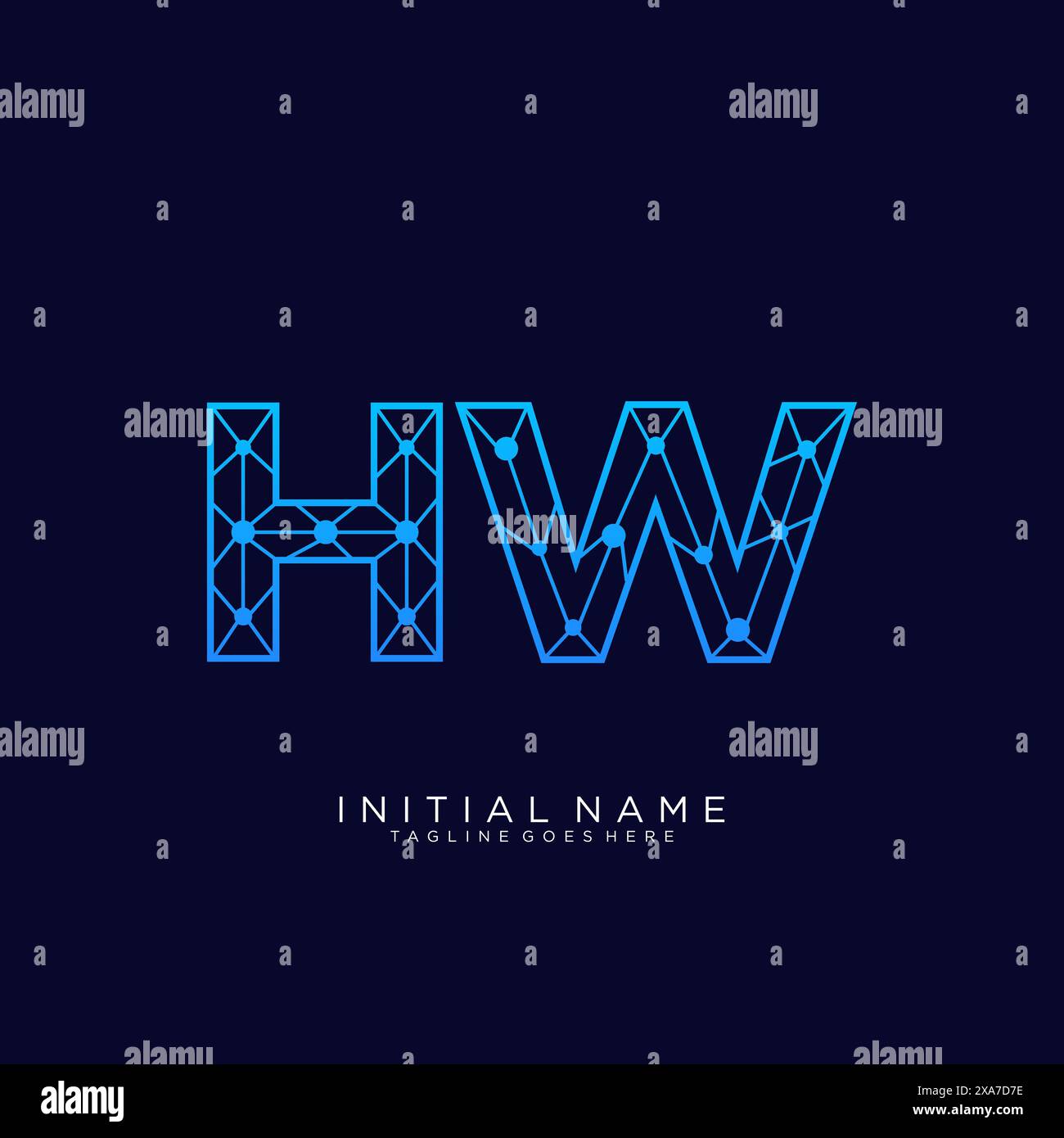 Icon hw Stock Vector Images - Alamy