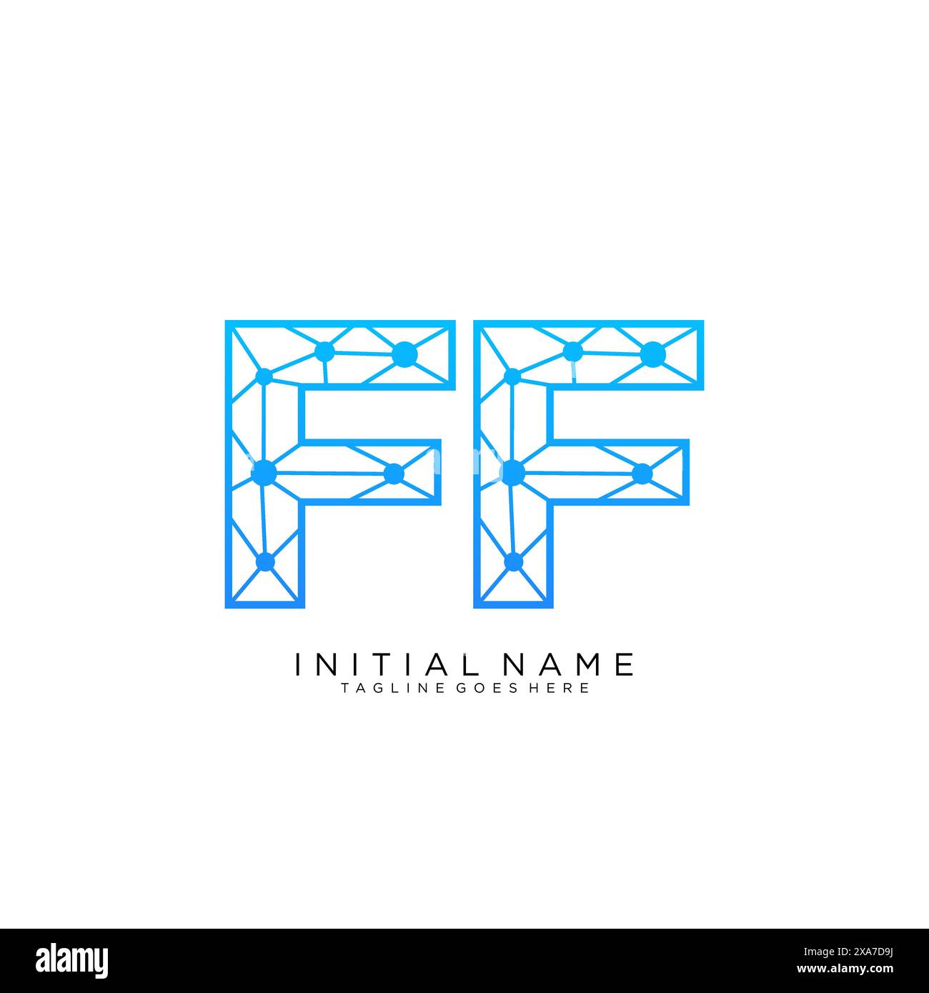 Logo ff Stock Vector Images - Alamy