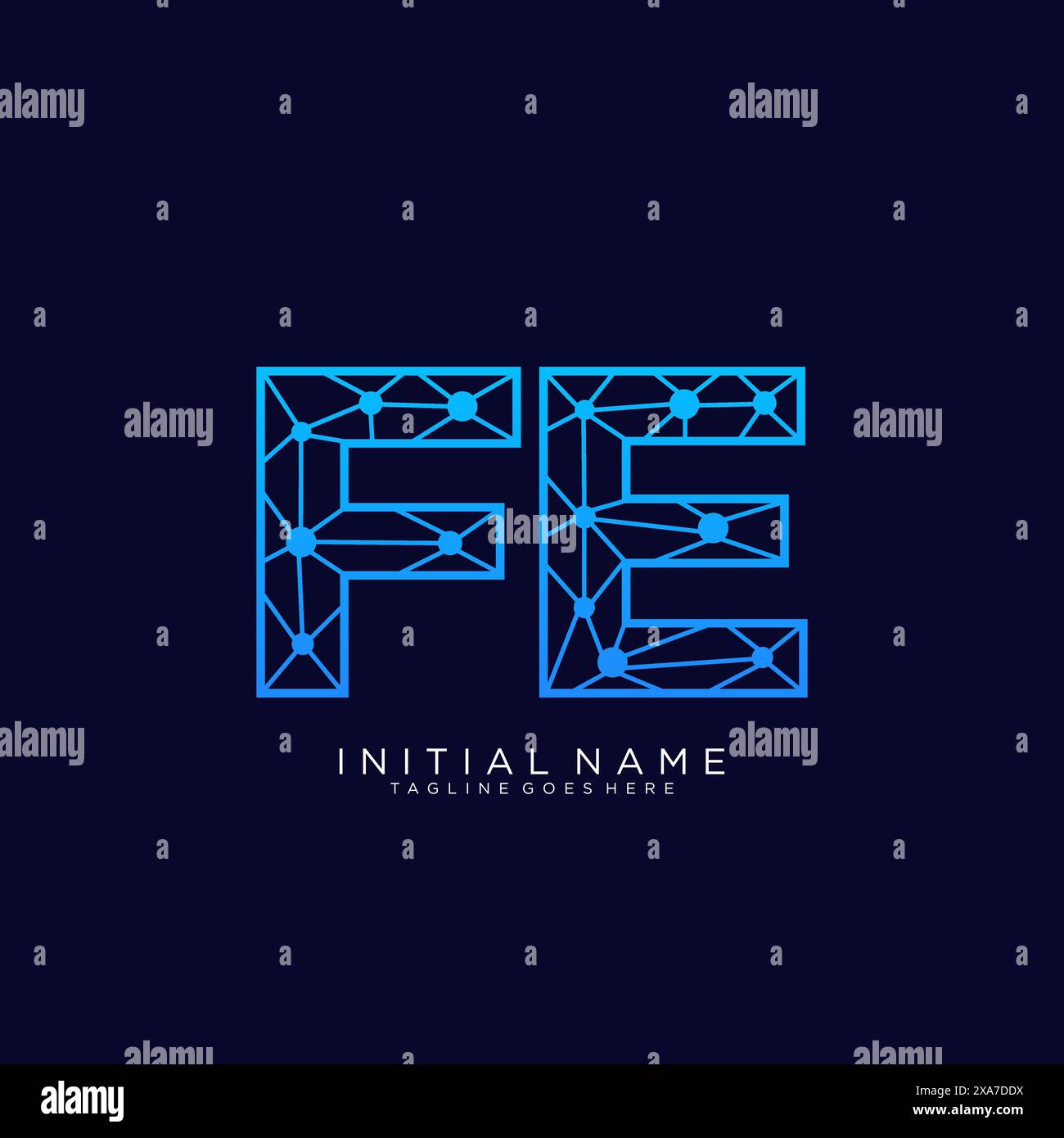 Fe tech logo hi-res stock photography and images - Alamy