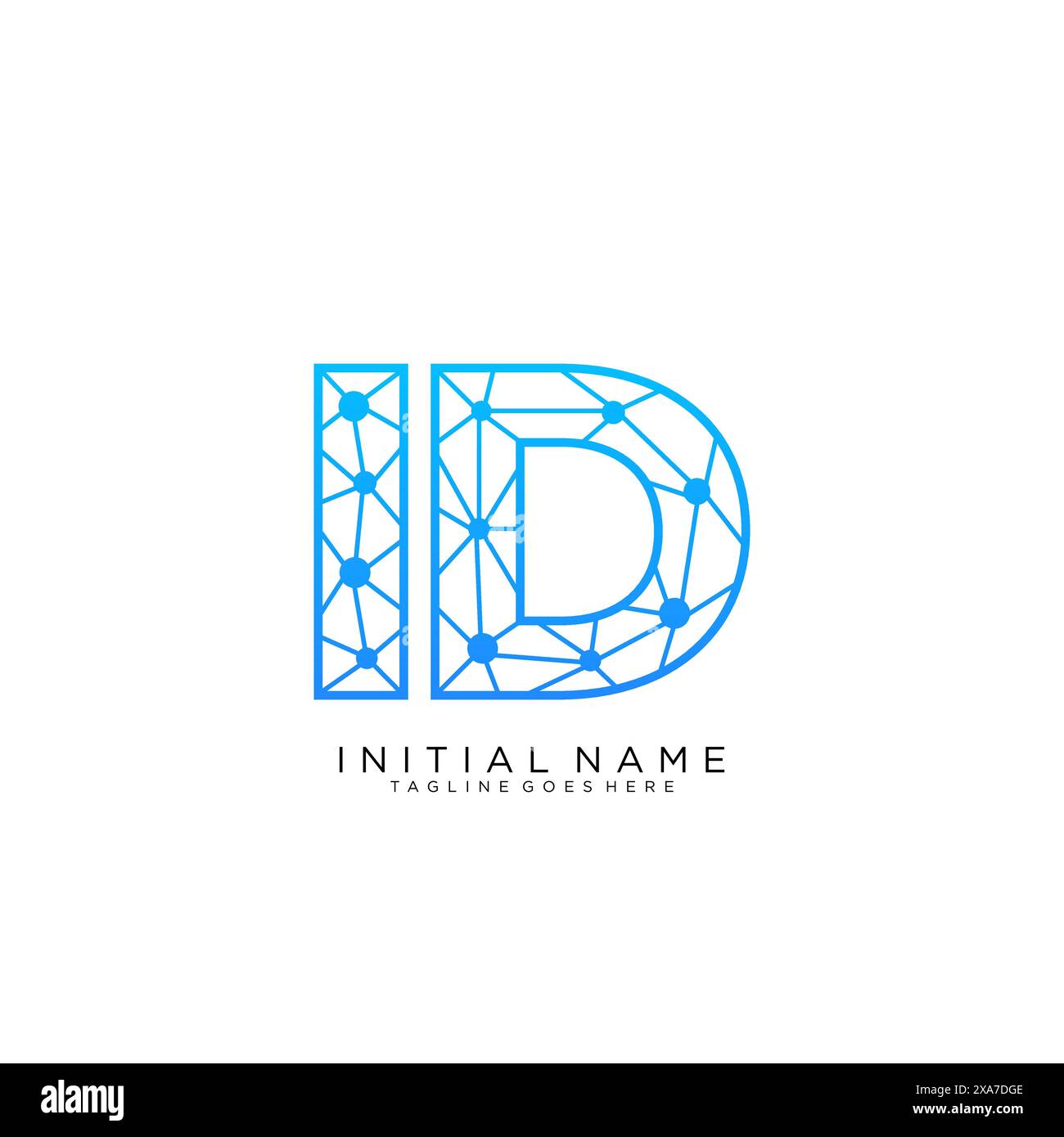 Id logo Stock Vector Images - Alamy