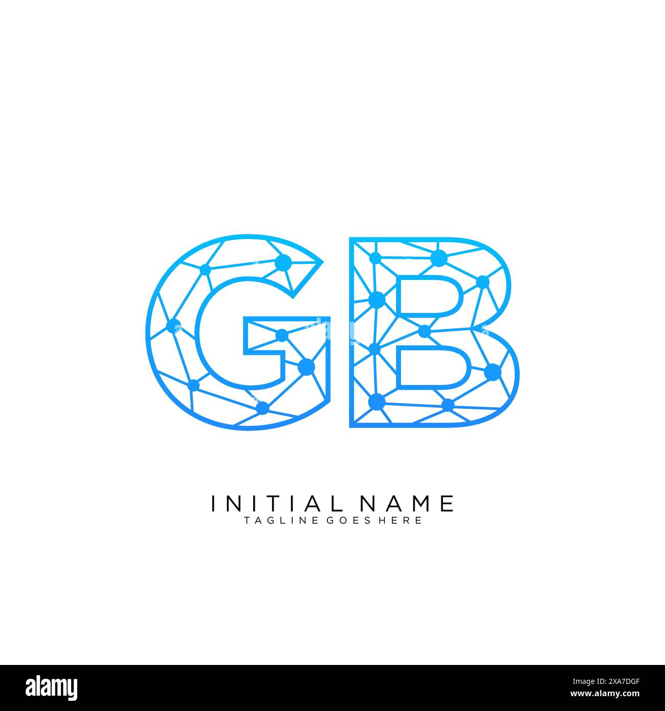Gb logo design hi-res stock photography and images - Alamy