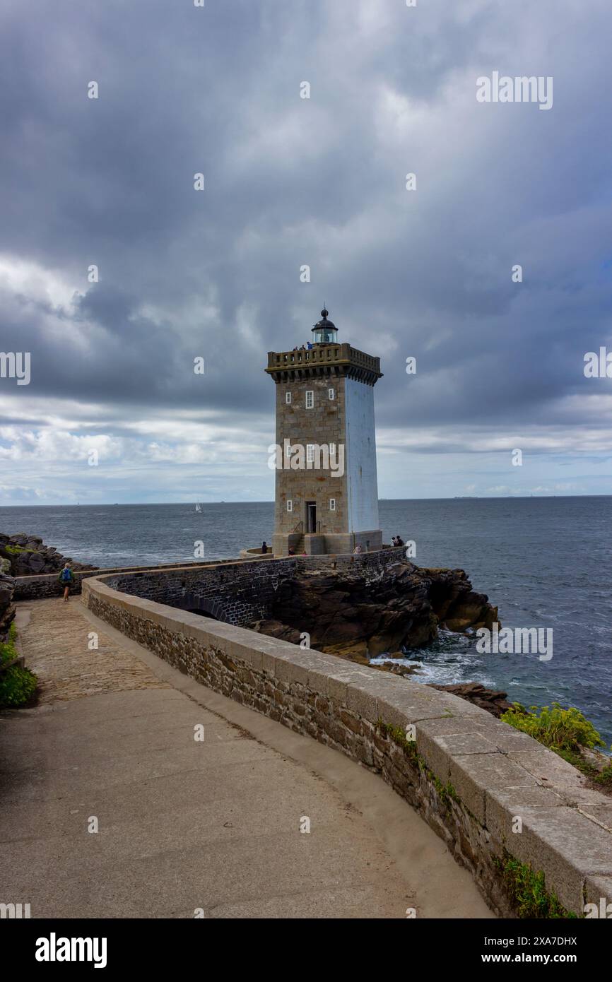 Kermorvan lighthouse le conquet hi-res stock photography and images - Alamy