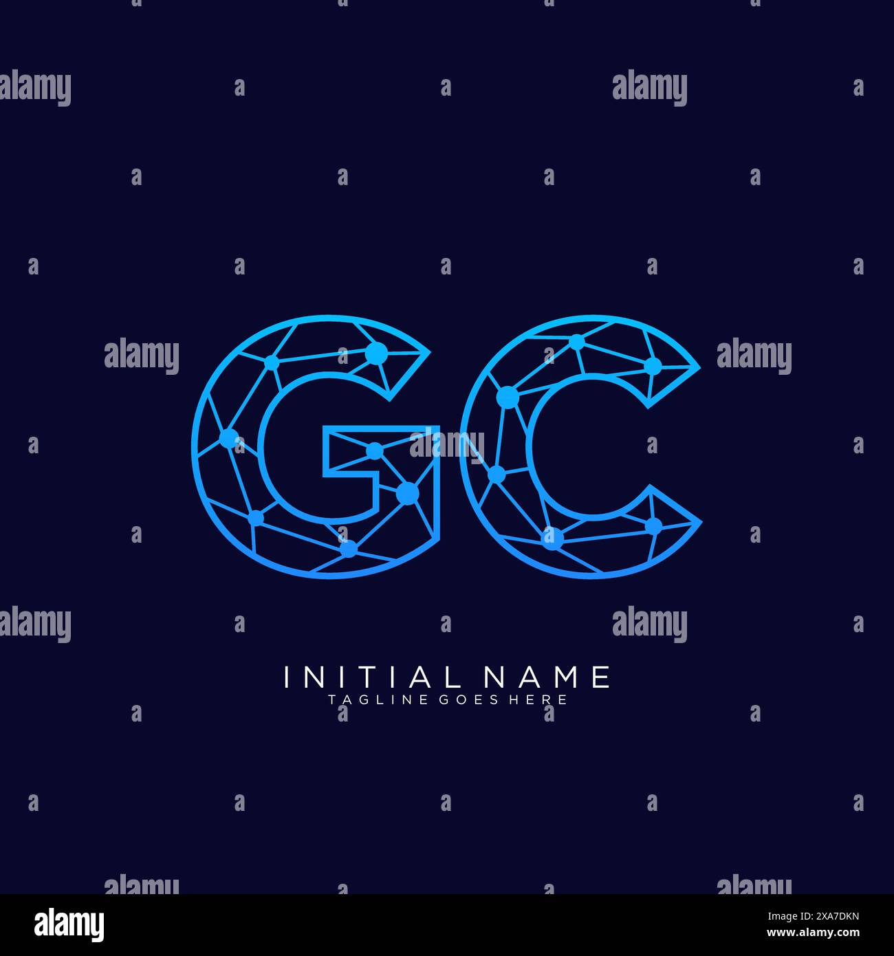Gc logo design hi-res stock photography and images - Alamy