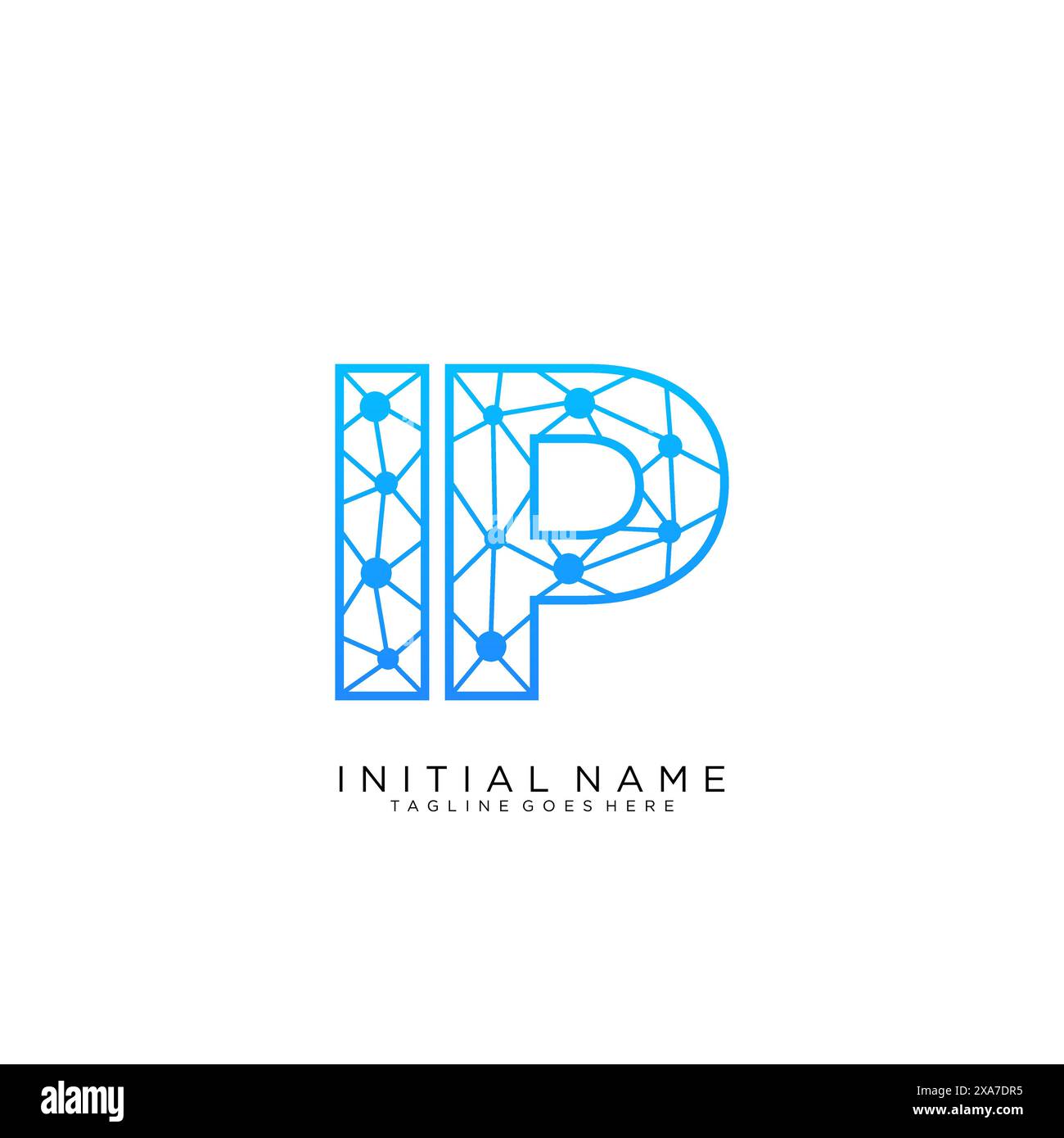 Ip brand logo Stock Vector Images - Alamy