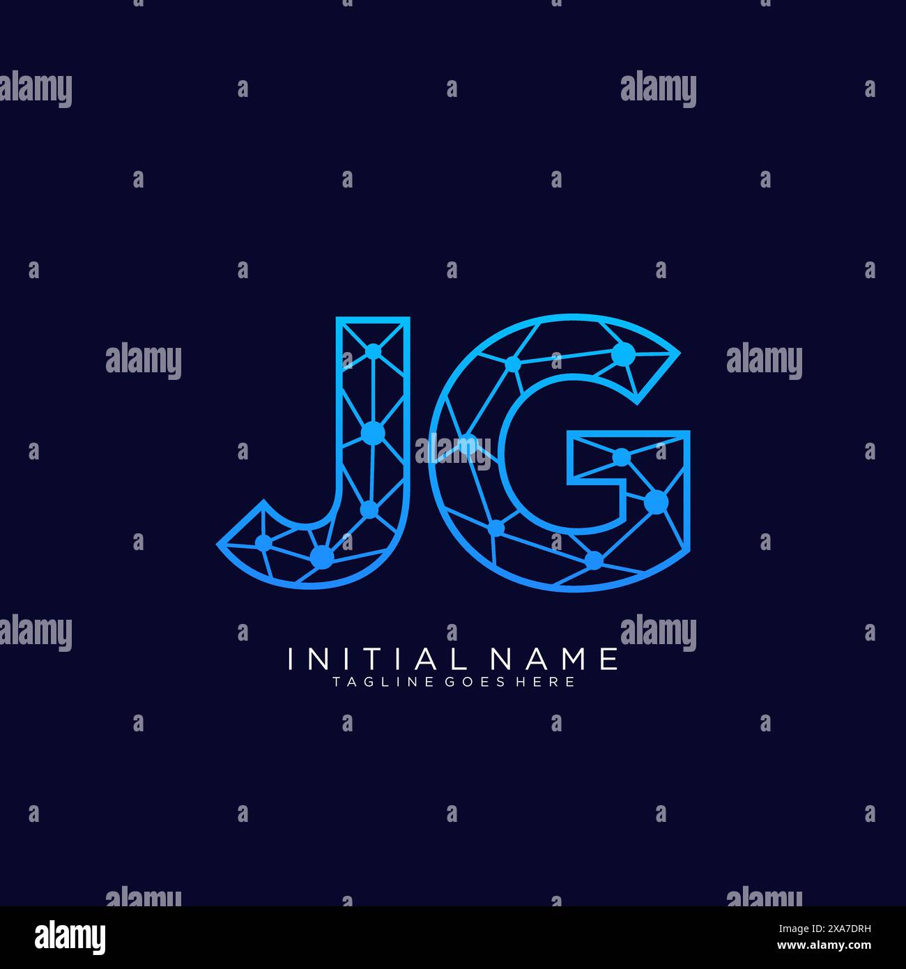 JG tech logo icon design template Stock Vector Image & Art - Alamy
