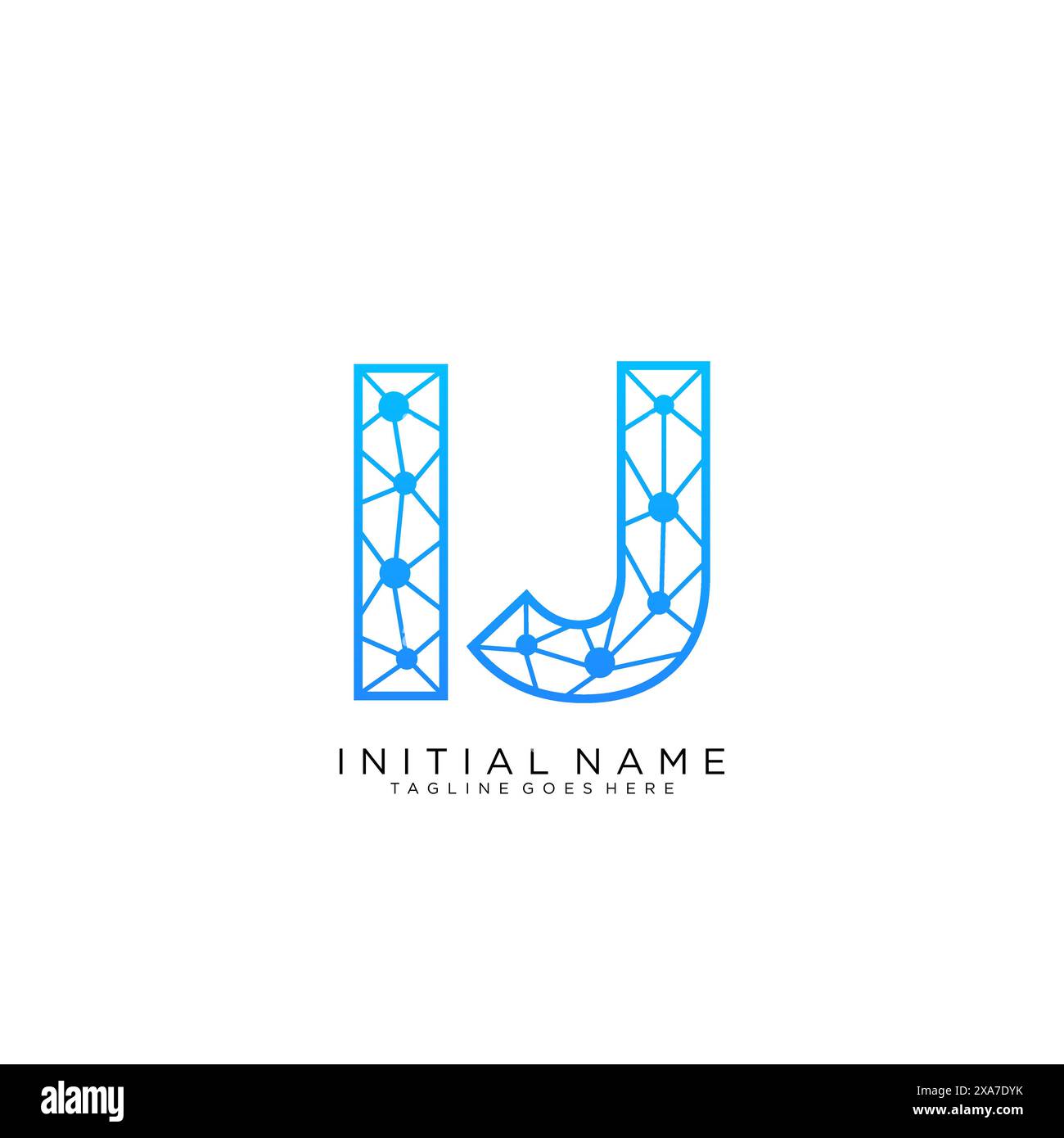 Ij brand logo Stock Vector Images - Alamy