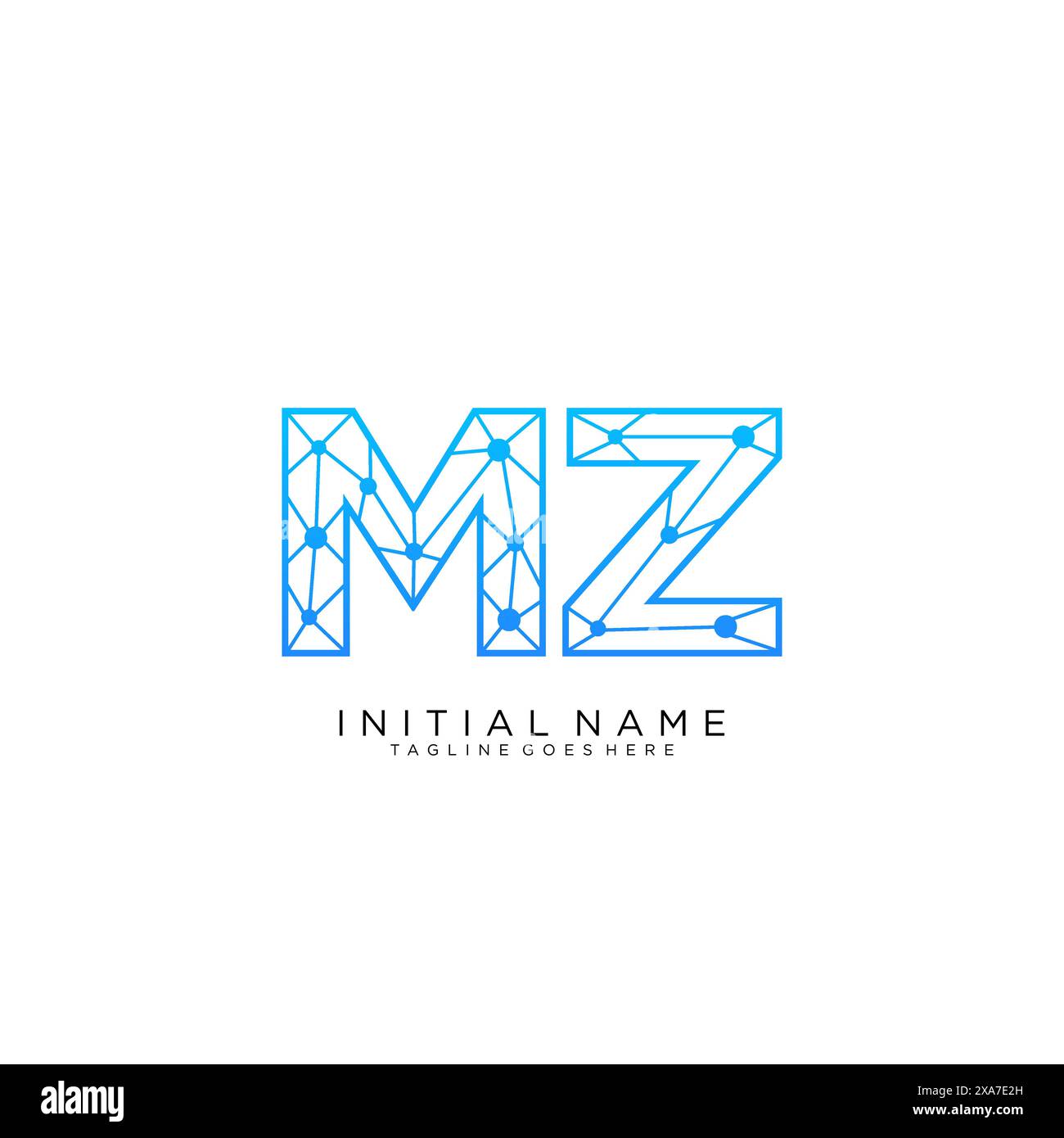 Mz tech logo hi-res stock photography and images - Alamy