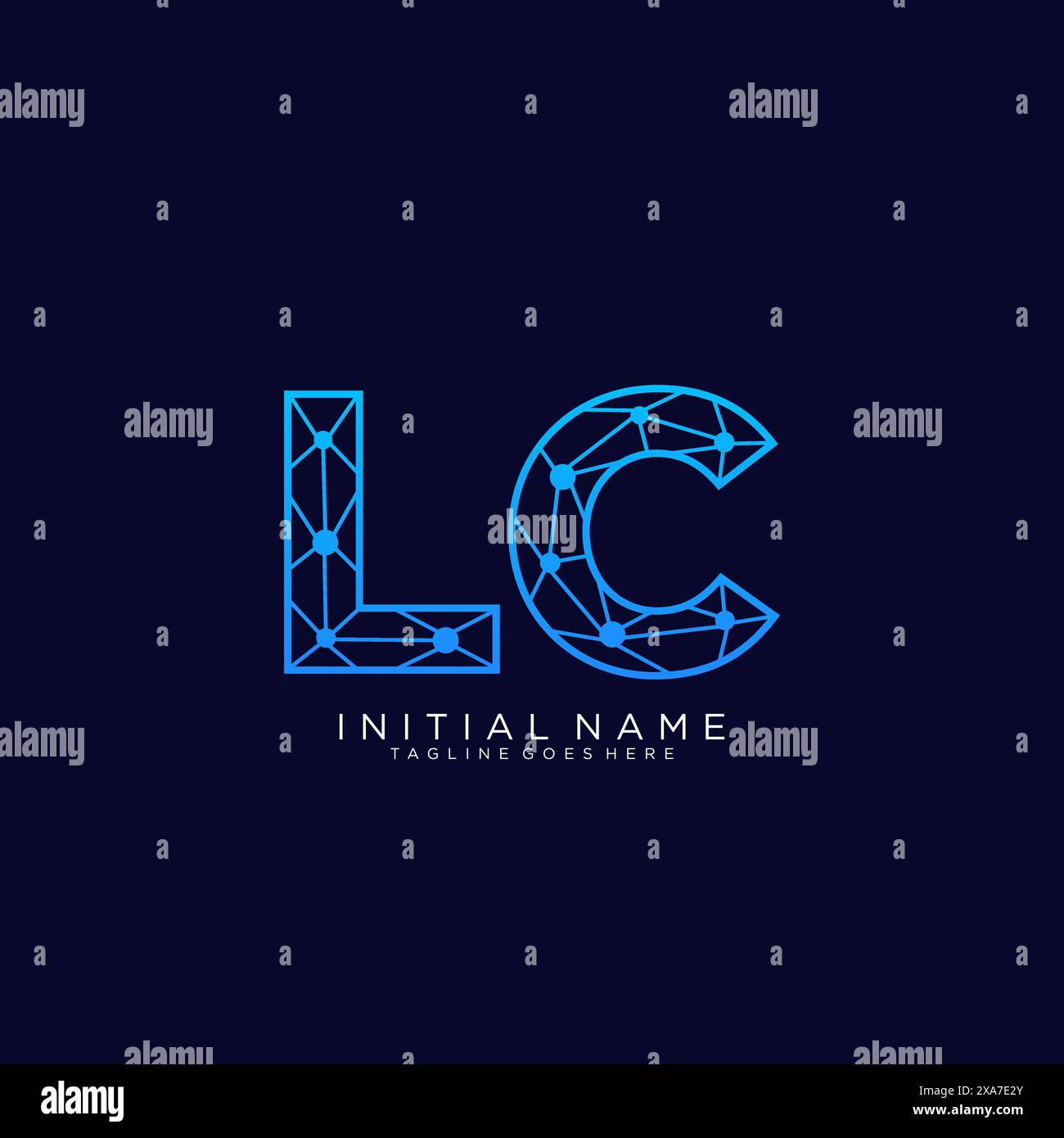 Lc logo design hi-res stock photography and images - Alamy
