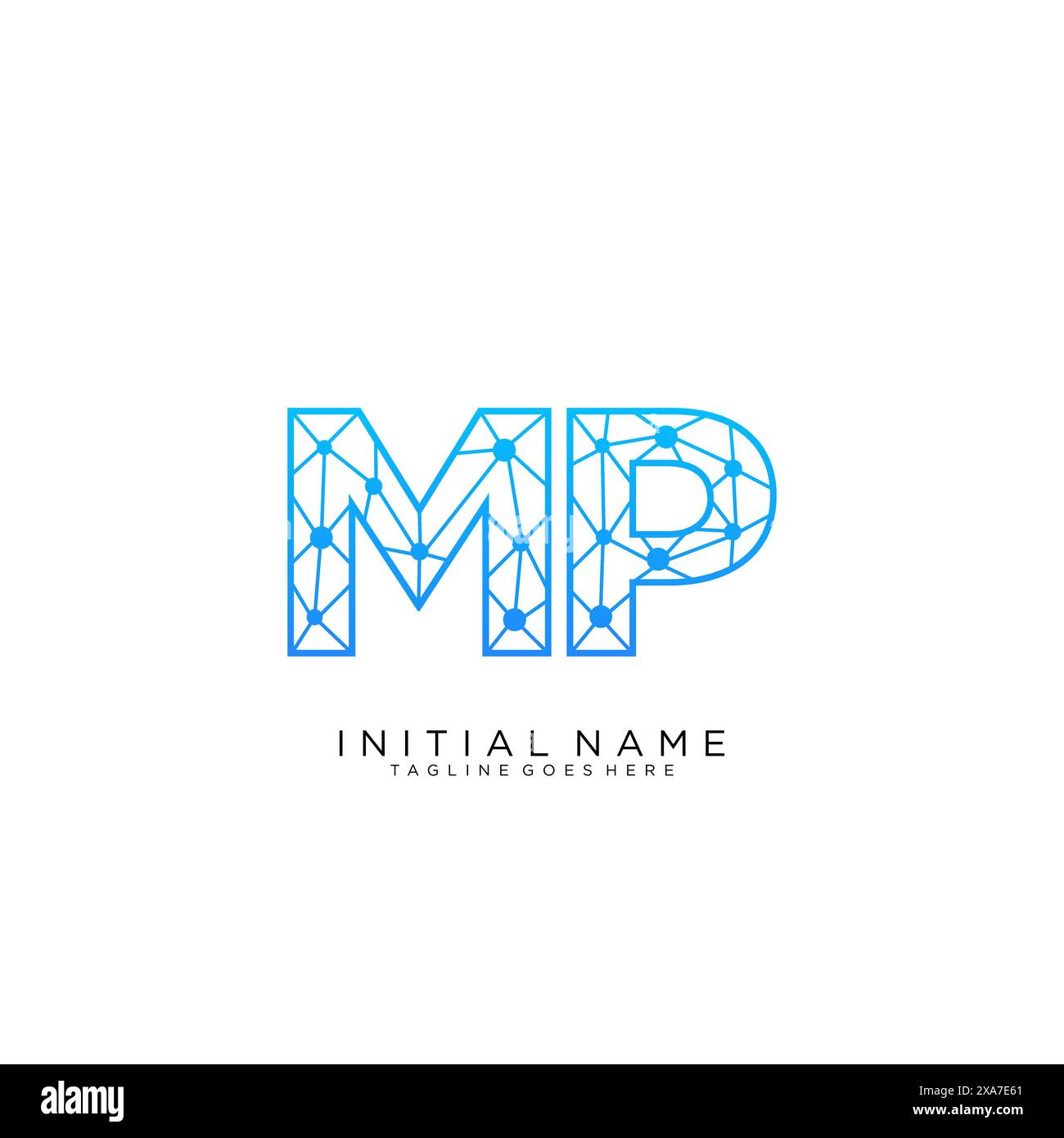 MP tech logo icon design template Stock Vector Image & Art - Alamy