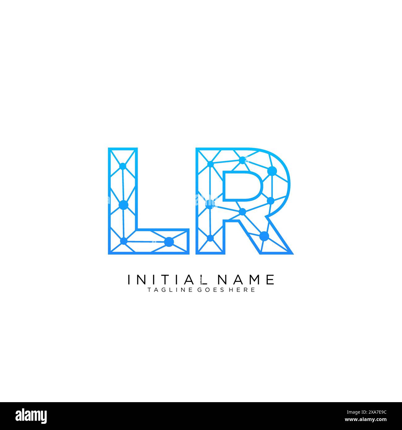 Lr logo design hi-res stock photography and images - Alamy