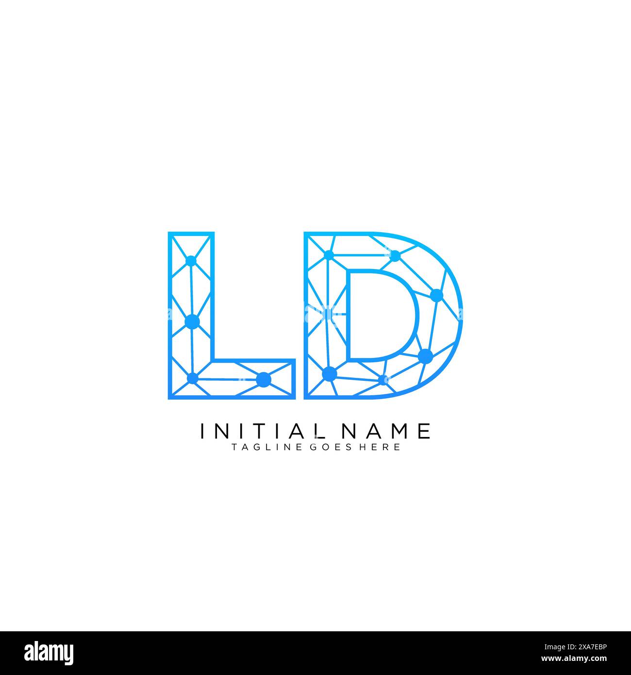 Ld logo design hi-res stock photography and images - Alamy