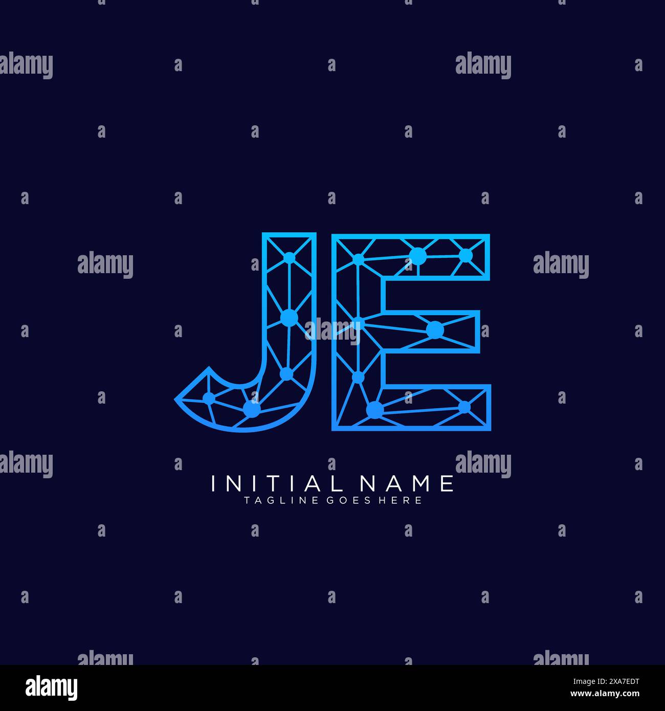 Je brand logo Stock Vector Images - Alamy