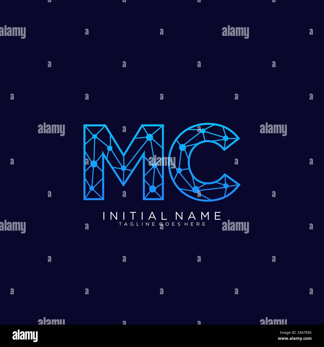 Mc tech logo Stock Vector Images - Alamy