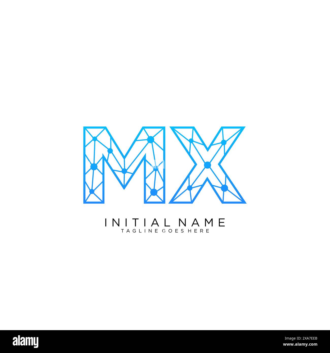 Logo mx Stock Vector Images - Alamy
