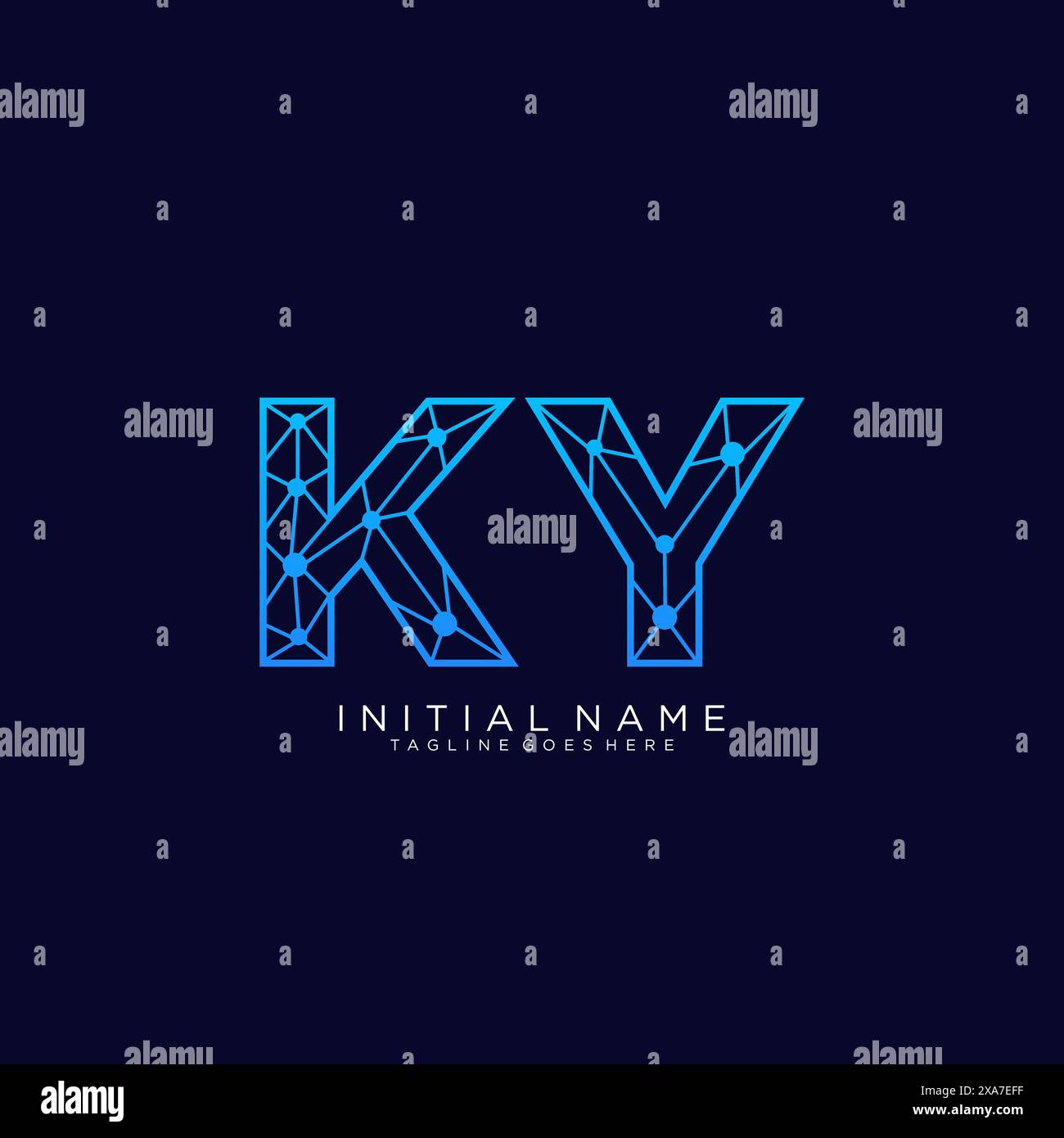 Ky logo Stock Vector Images - Alamy