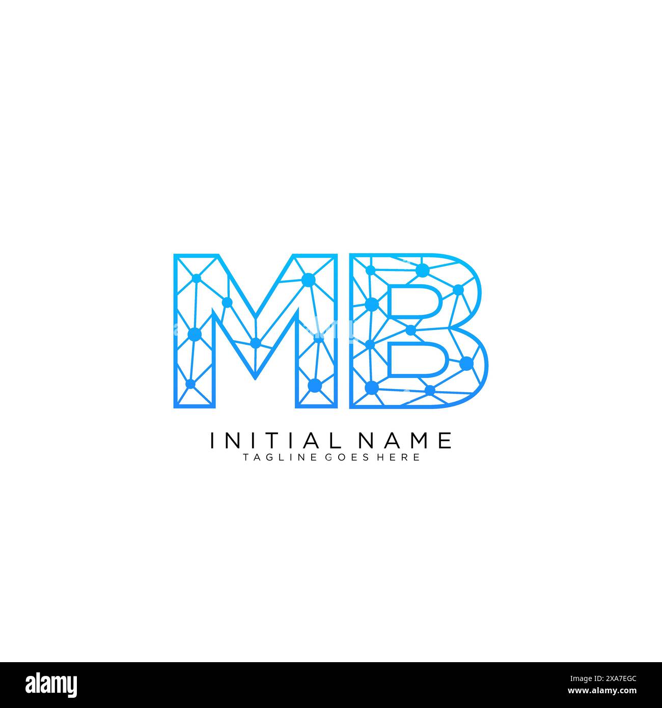 Mb logo design hi-res stock photography and images - Alamy