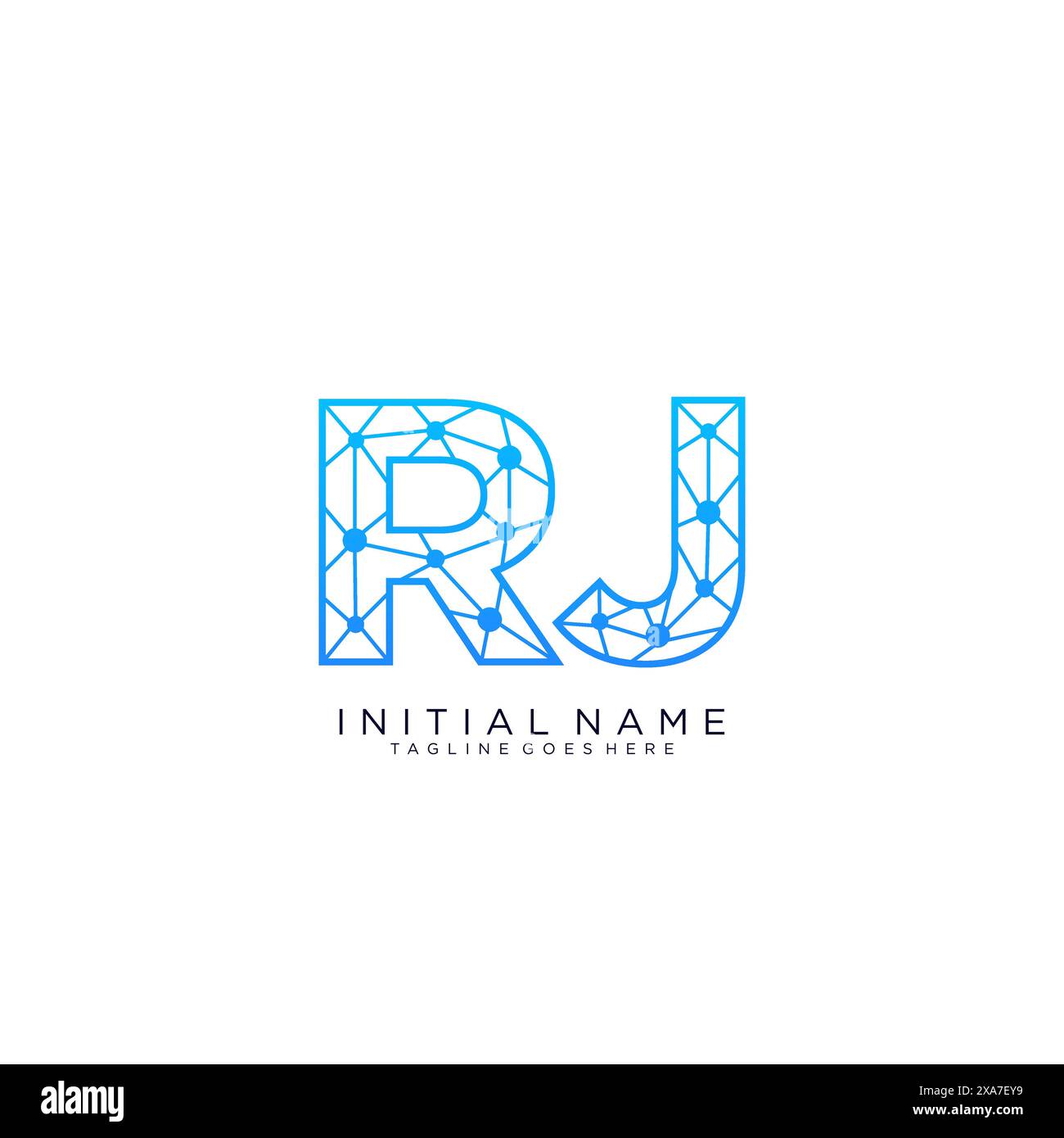 Rj business logo hi-res stock photography and images - Alamy