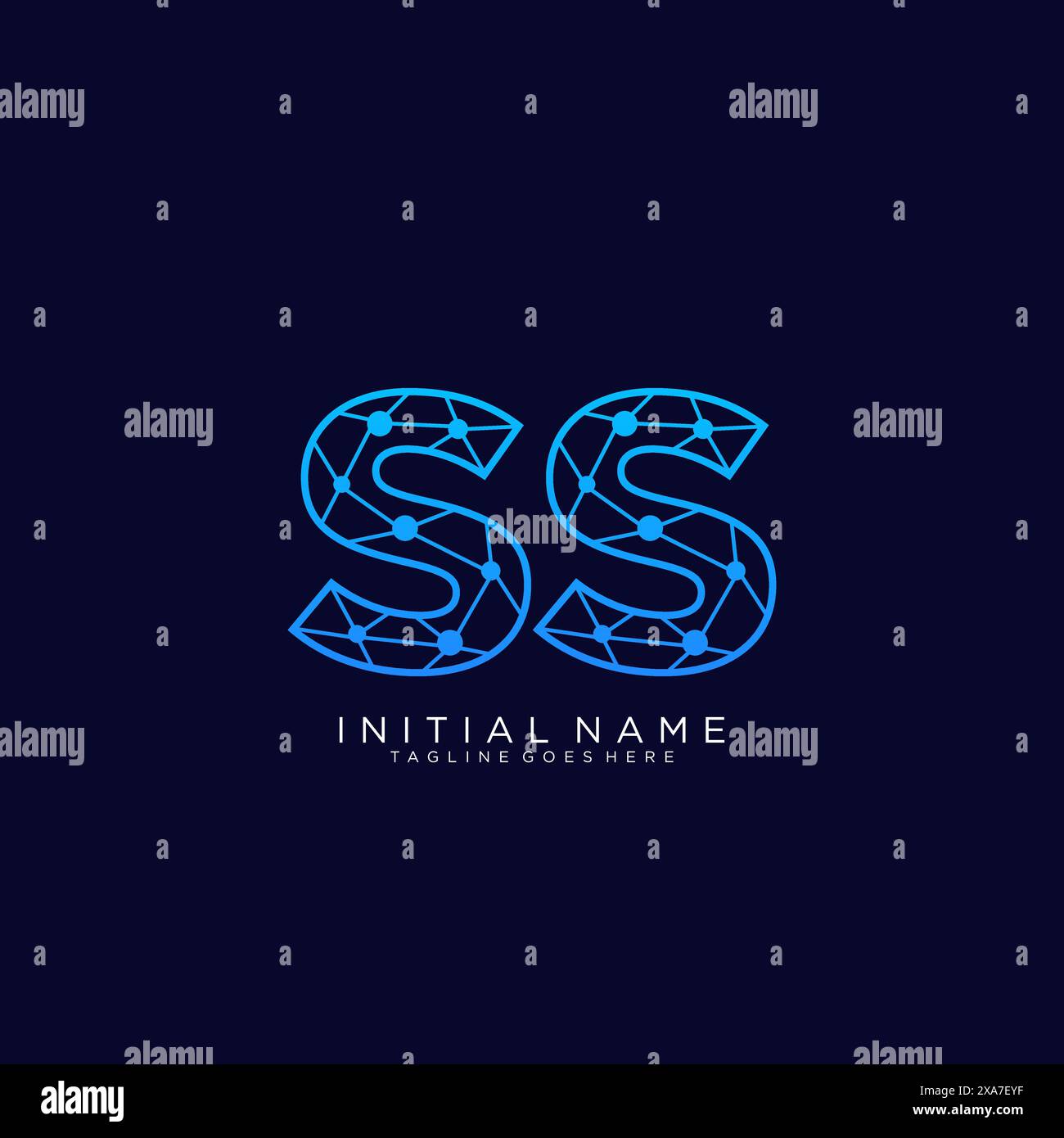 SS tech logo icon design template Stock Vector Image & Art - Alamy