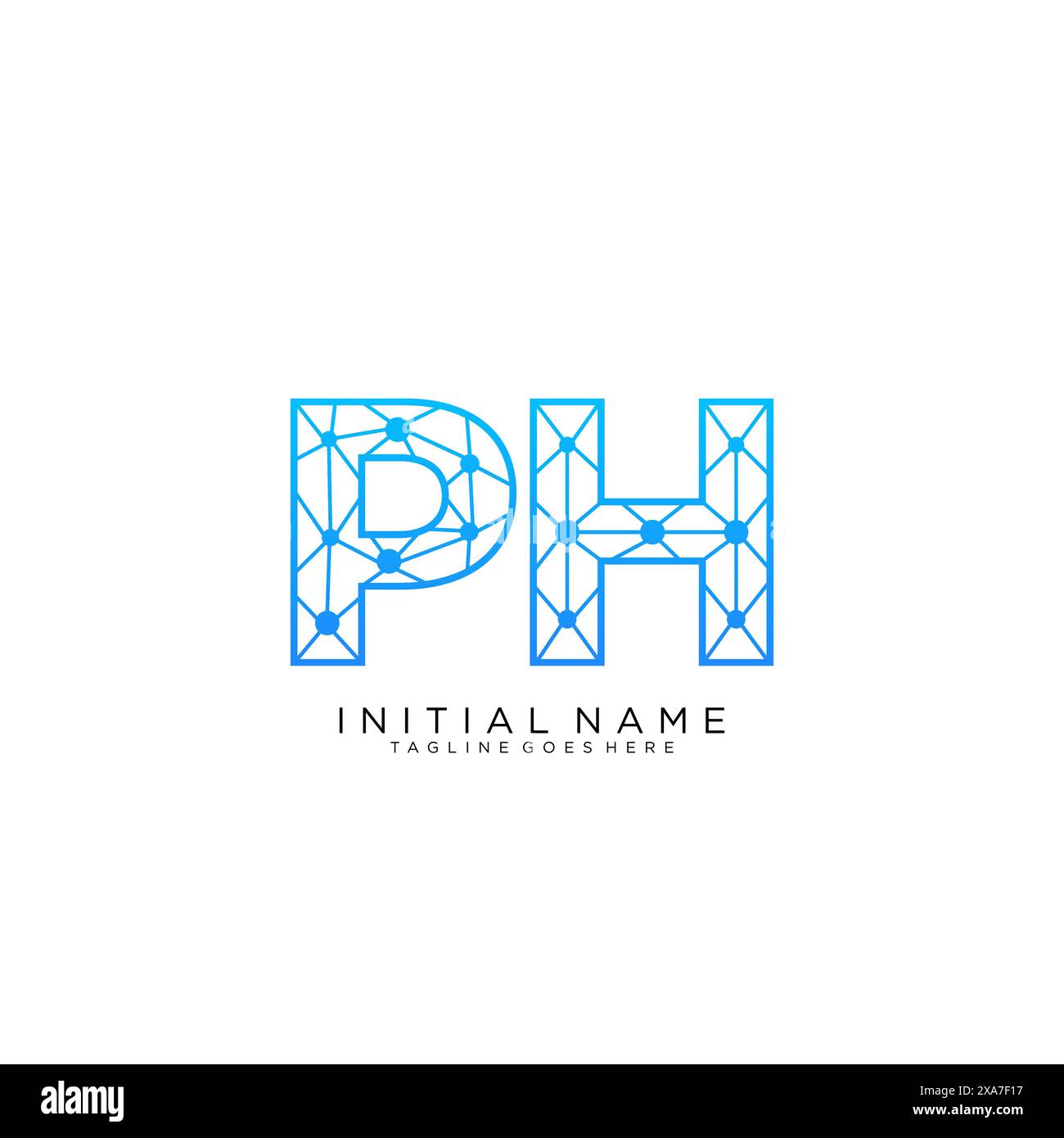 Ph logo Stock Vector Images - Alamy