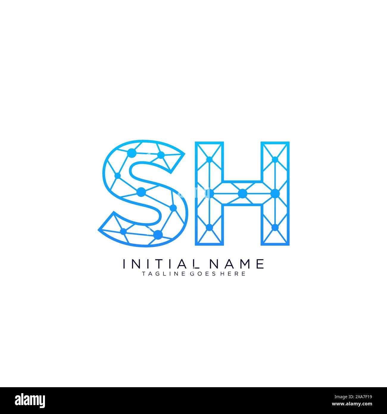 SH tech logo icon design template Stock Vector Image & Art - Alamy