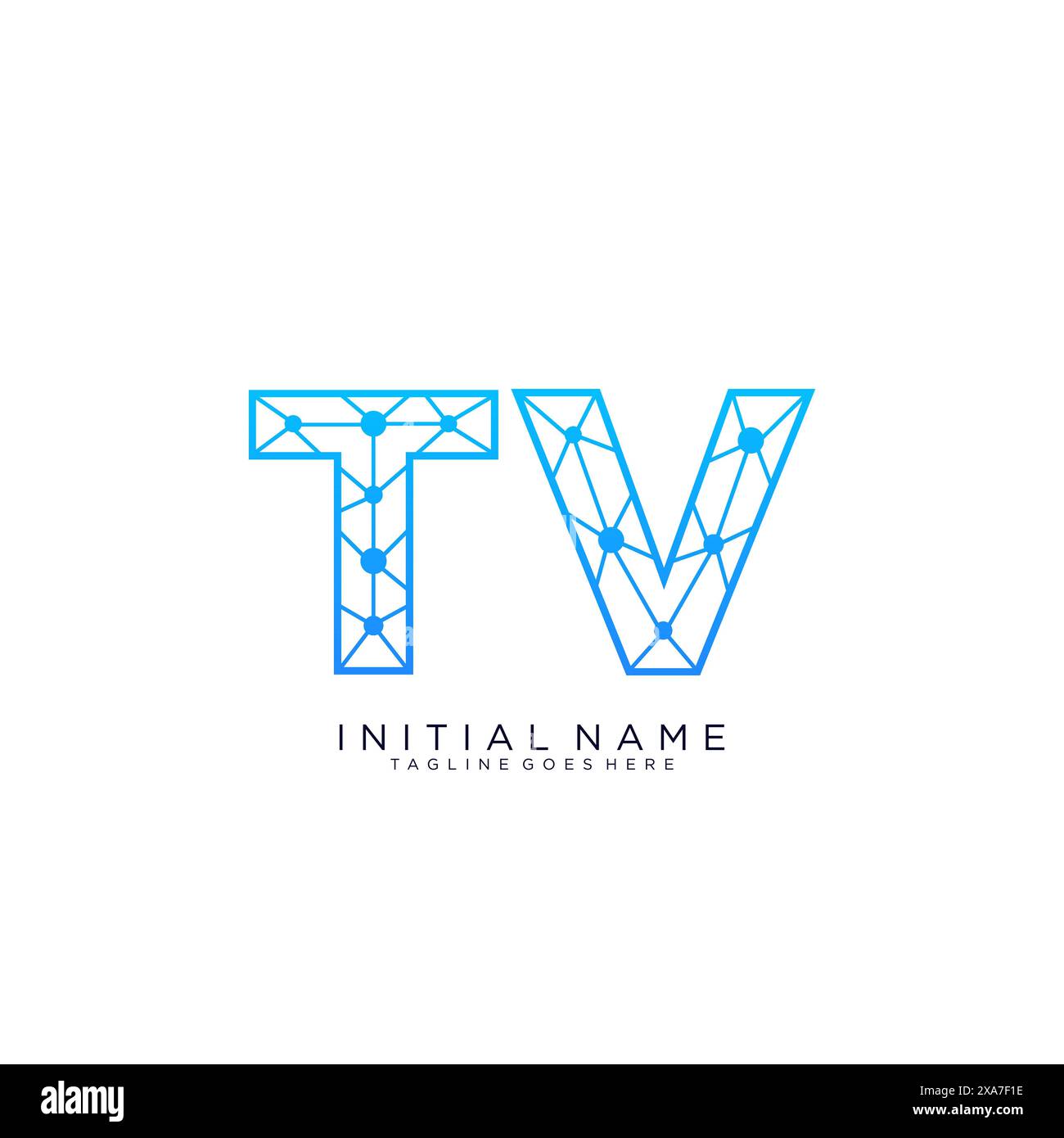 Tvs tech logo hi-res stock photography and images - Alamy