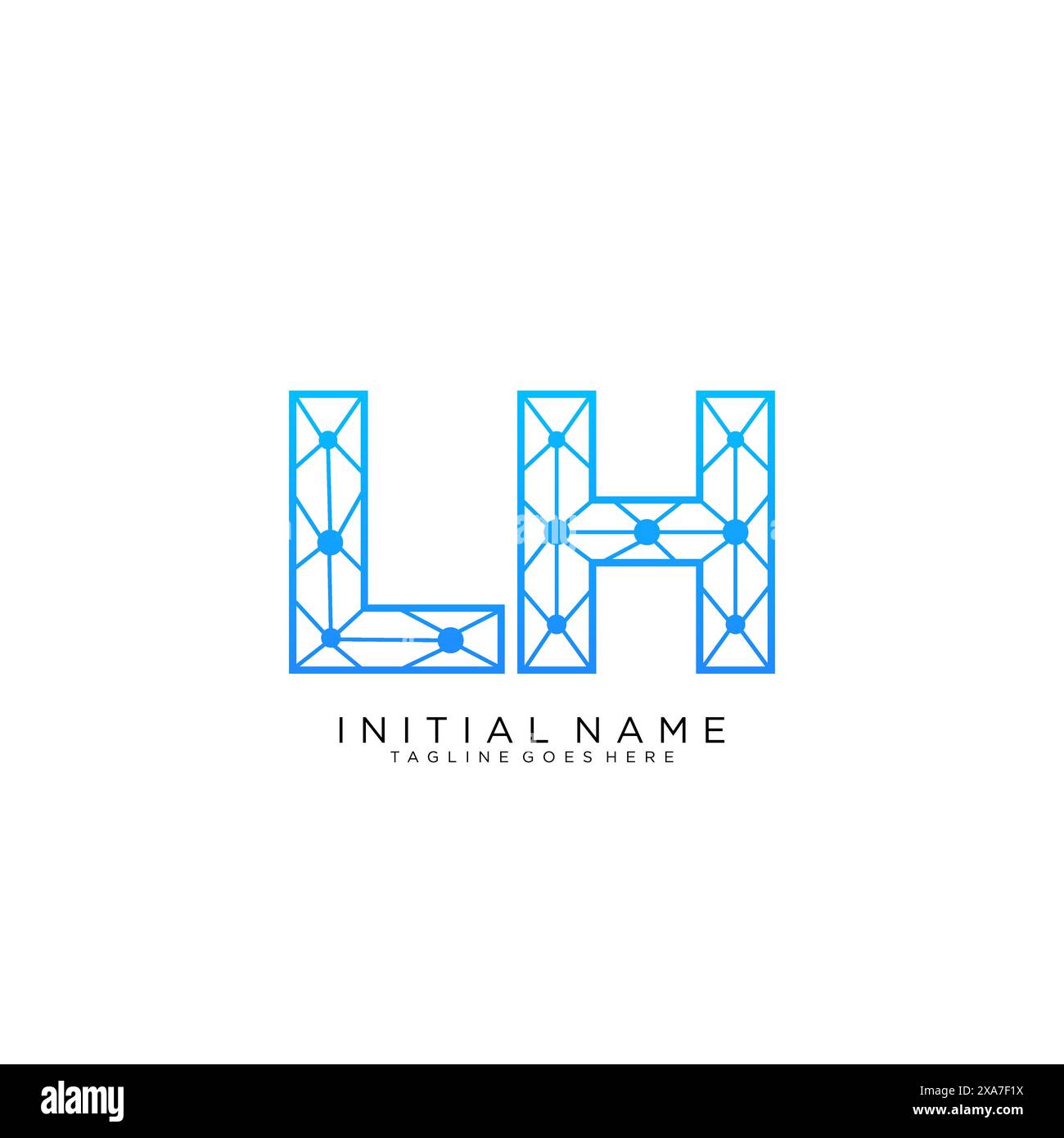 Lh logo vector vectors hi-res stock photography and images - Alamy