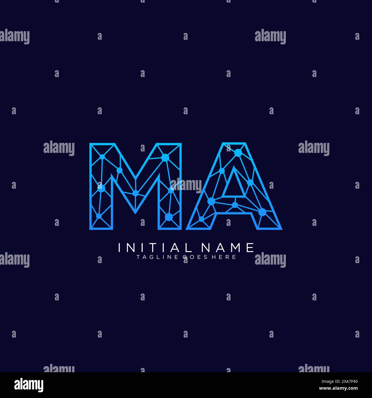 Ma logo design hi-res stock photography and images - Alamy