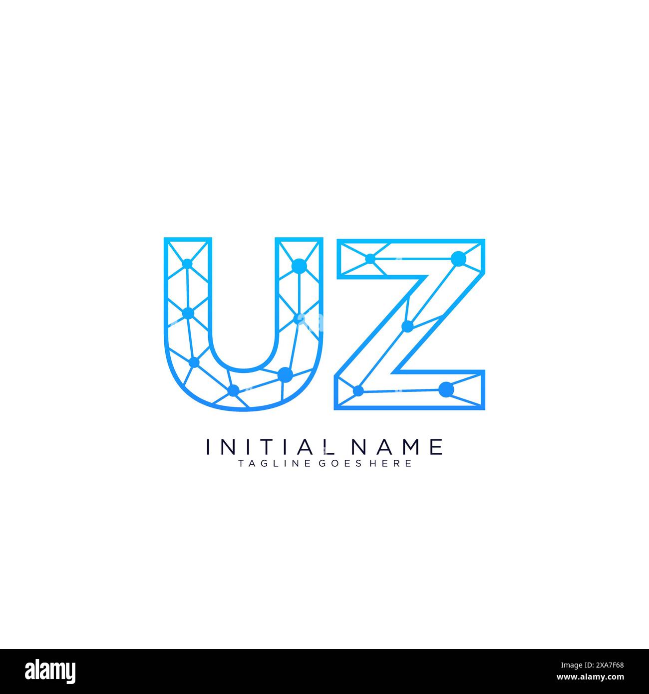 Uz logo hi-res stock photography and images - Alamy