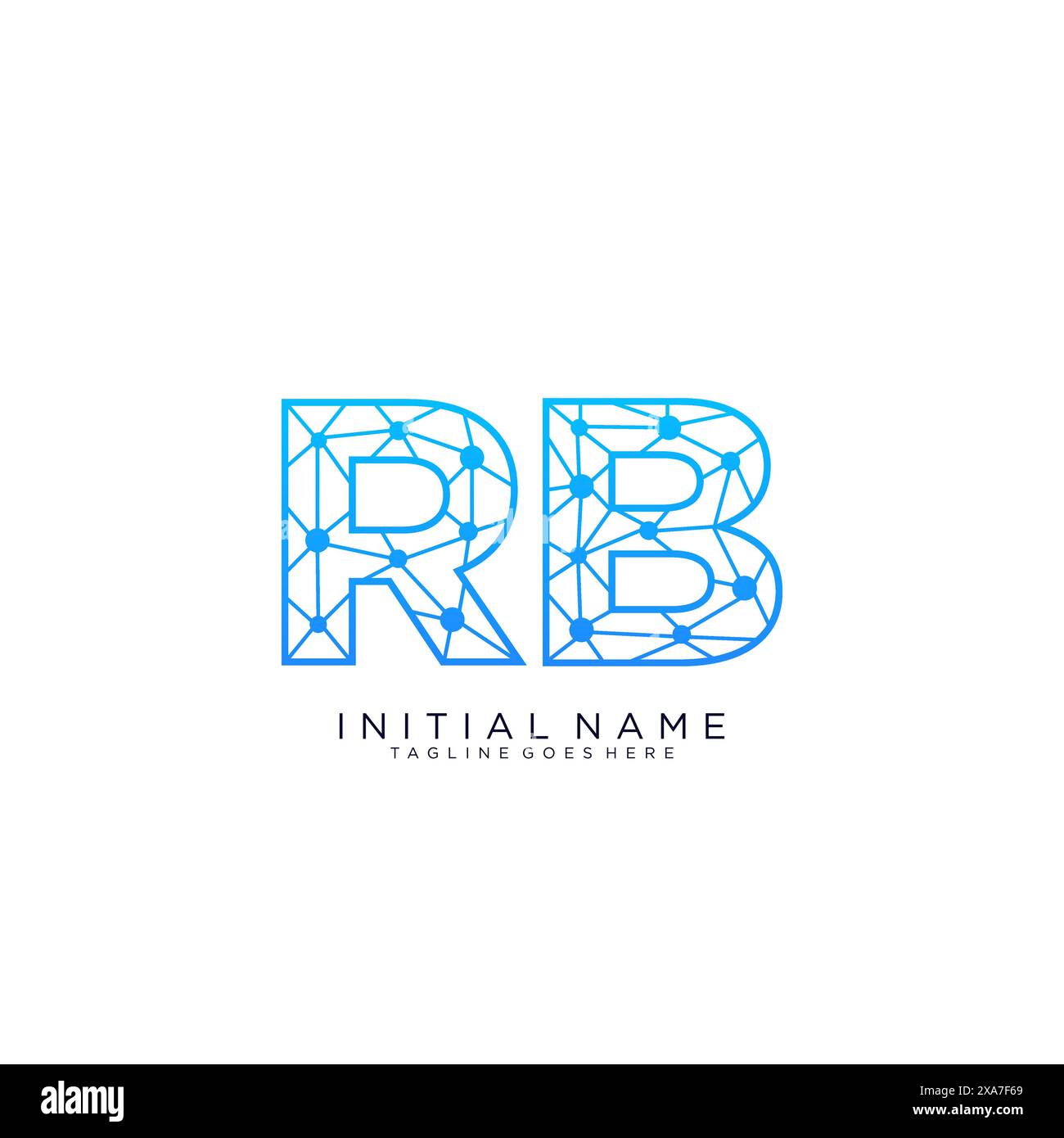 RB tech logo icon design template Stock Vector Image & Art - Alamy