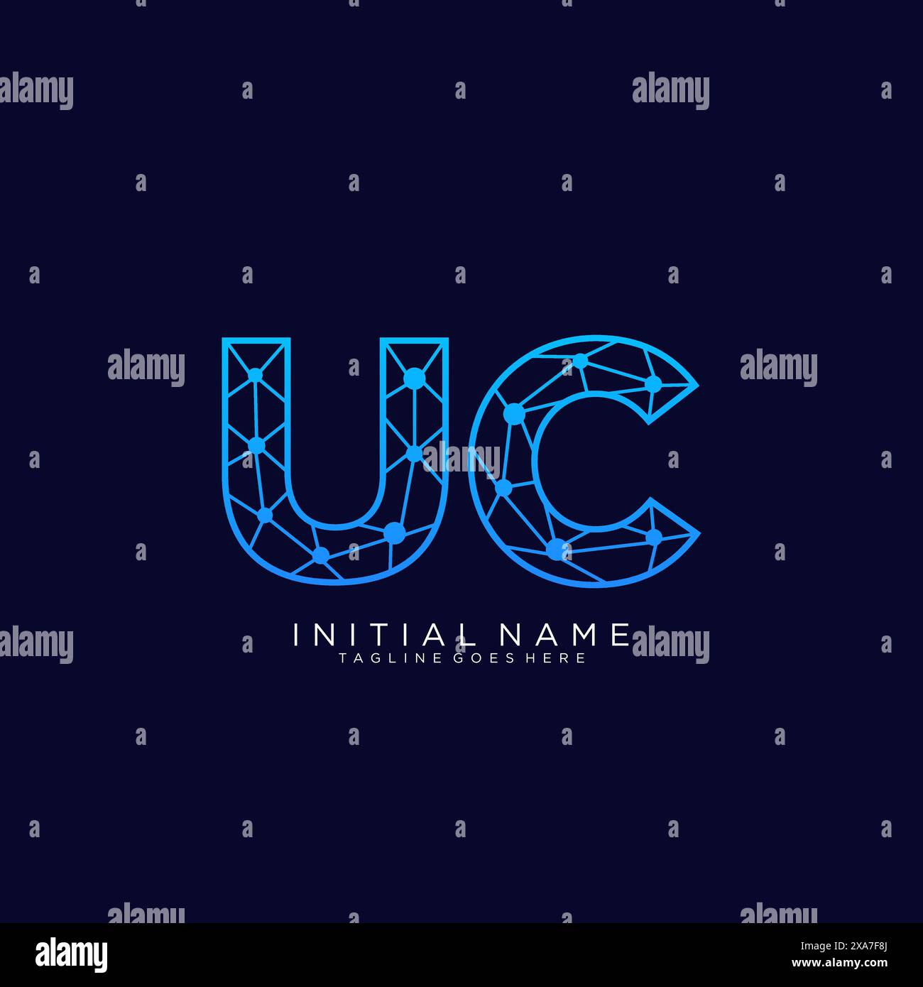 Uc logo design hi-res stock photography and images - Alamy