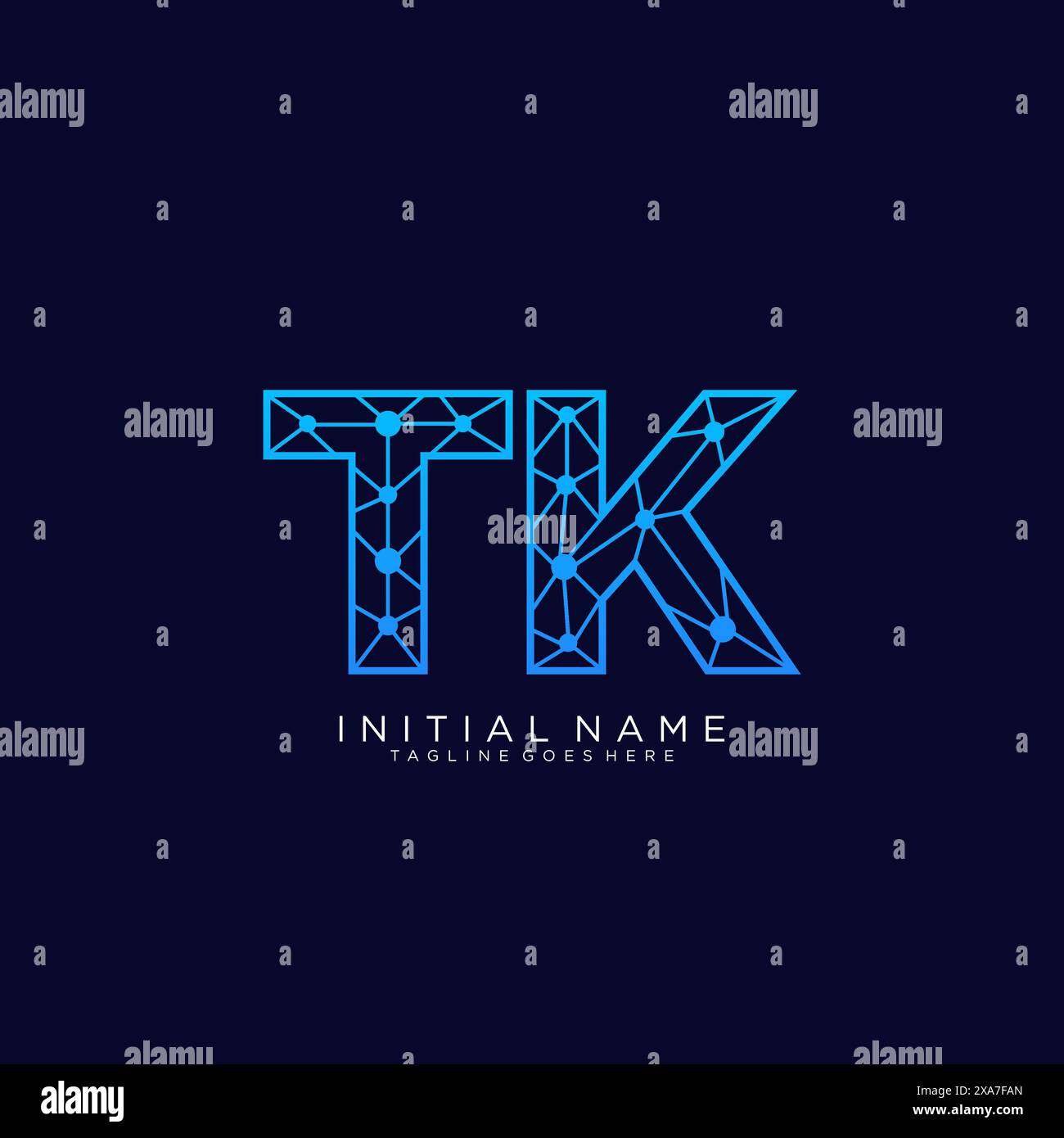 Tk tech logo Stock Vector Images - Alamy