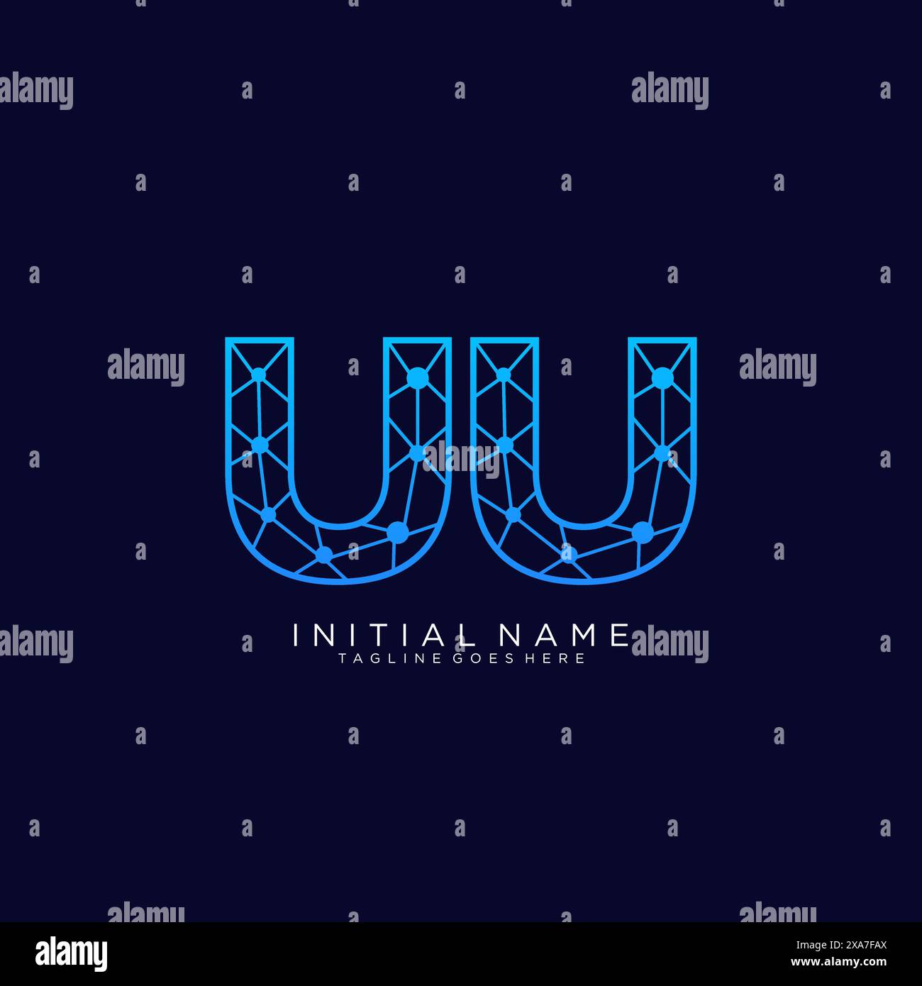 UU tech logo icon design template Stock Vector Image & Art - Alamy