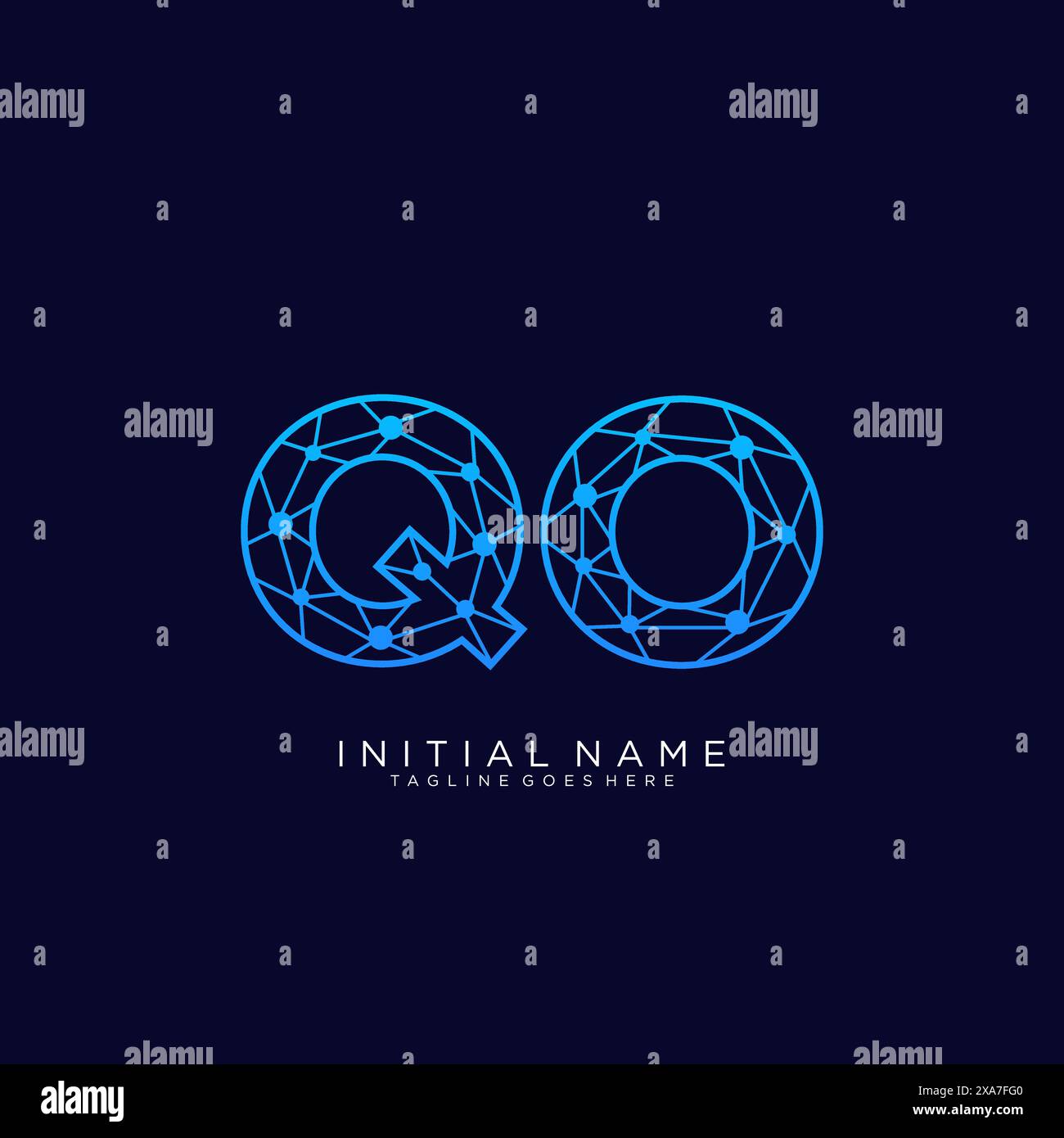 Qo design Stock Vector Images - Alamy