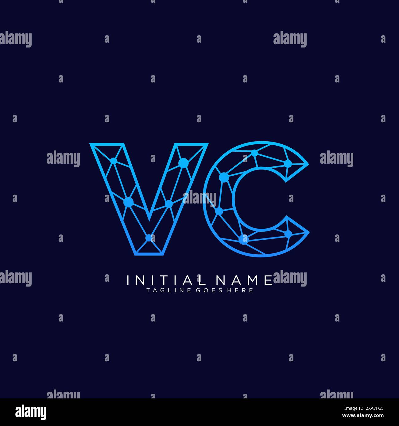 Vc logo design hi-res stock photography and images - Alamy