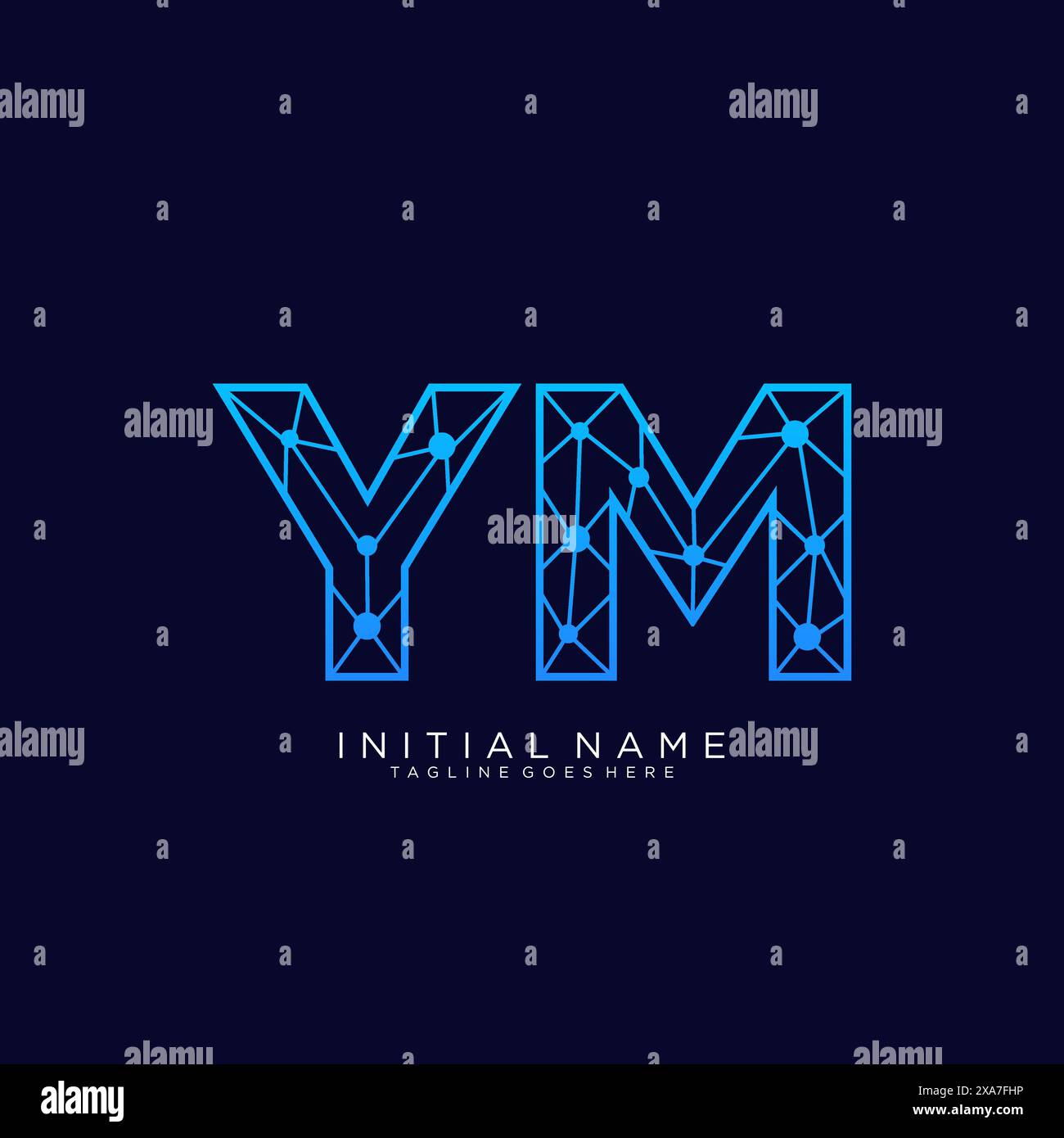 Ym tech logo hi-res stock photography and images - Alamy