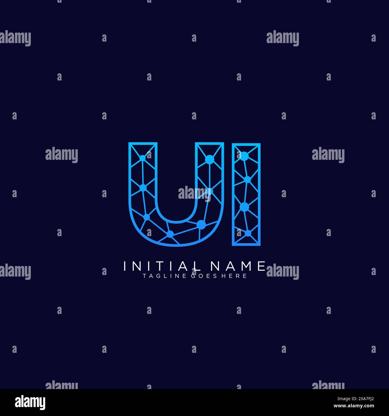 Ui design template hi-res stock photography and images - Alamy