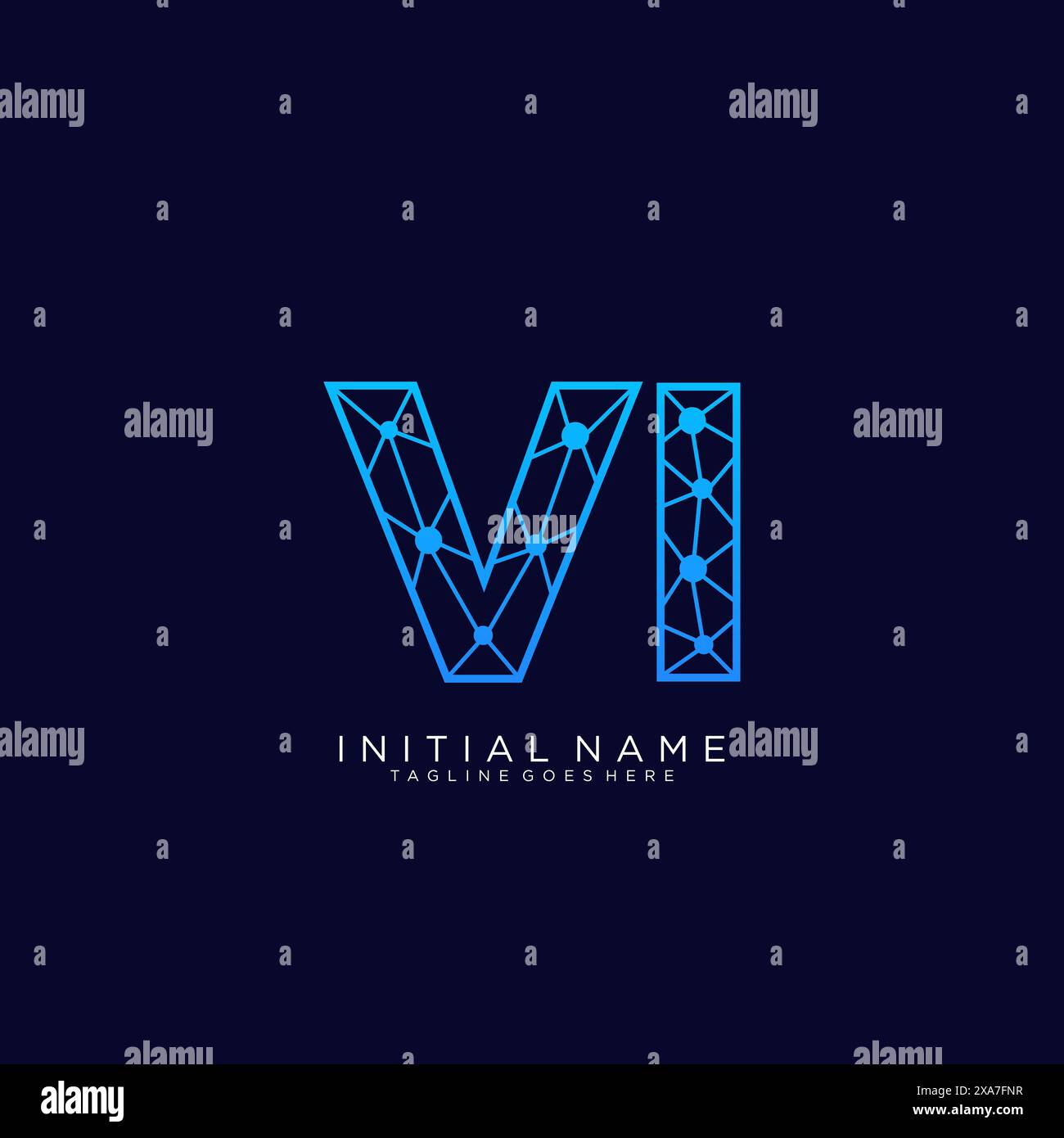 Logo vi Stock Vector Images - Alamy