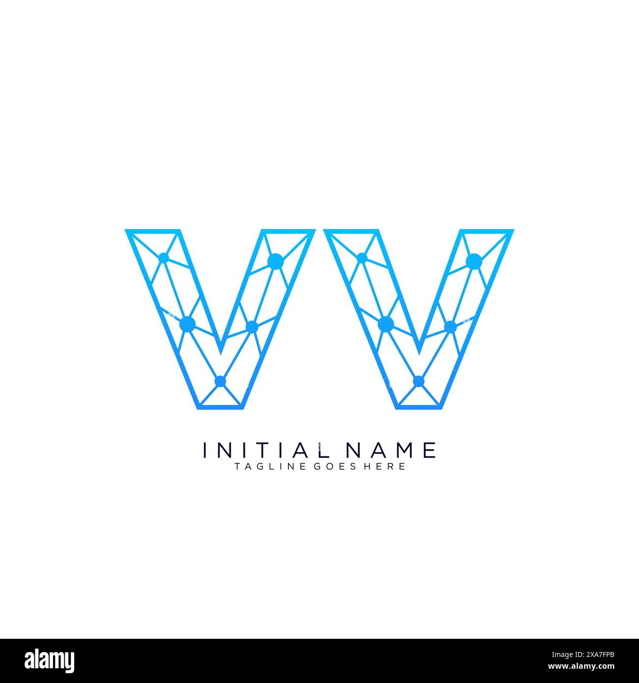 Vv tech logo hi-res stock photography and images - Alamy