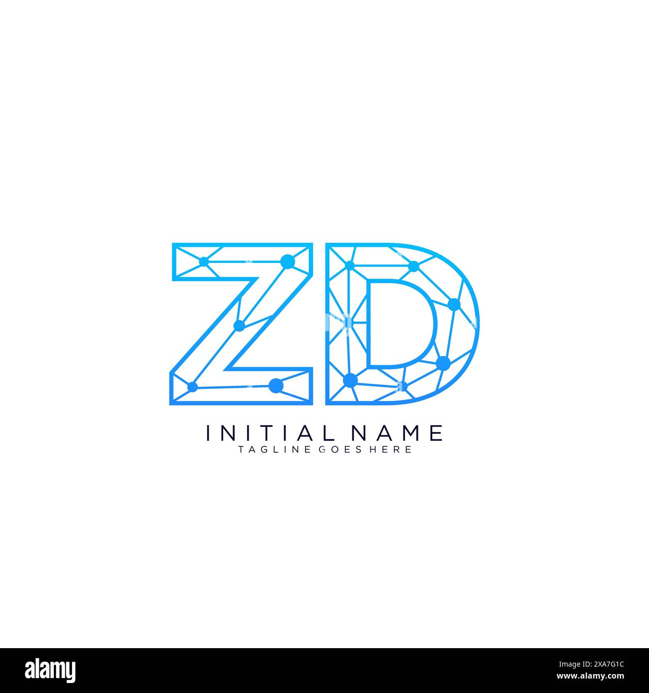 Zd logo Stock Vector Images - Alamy