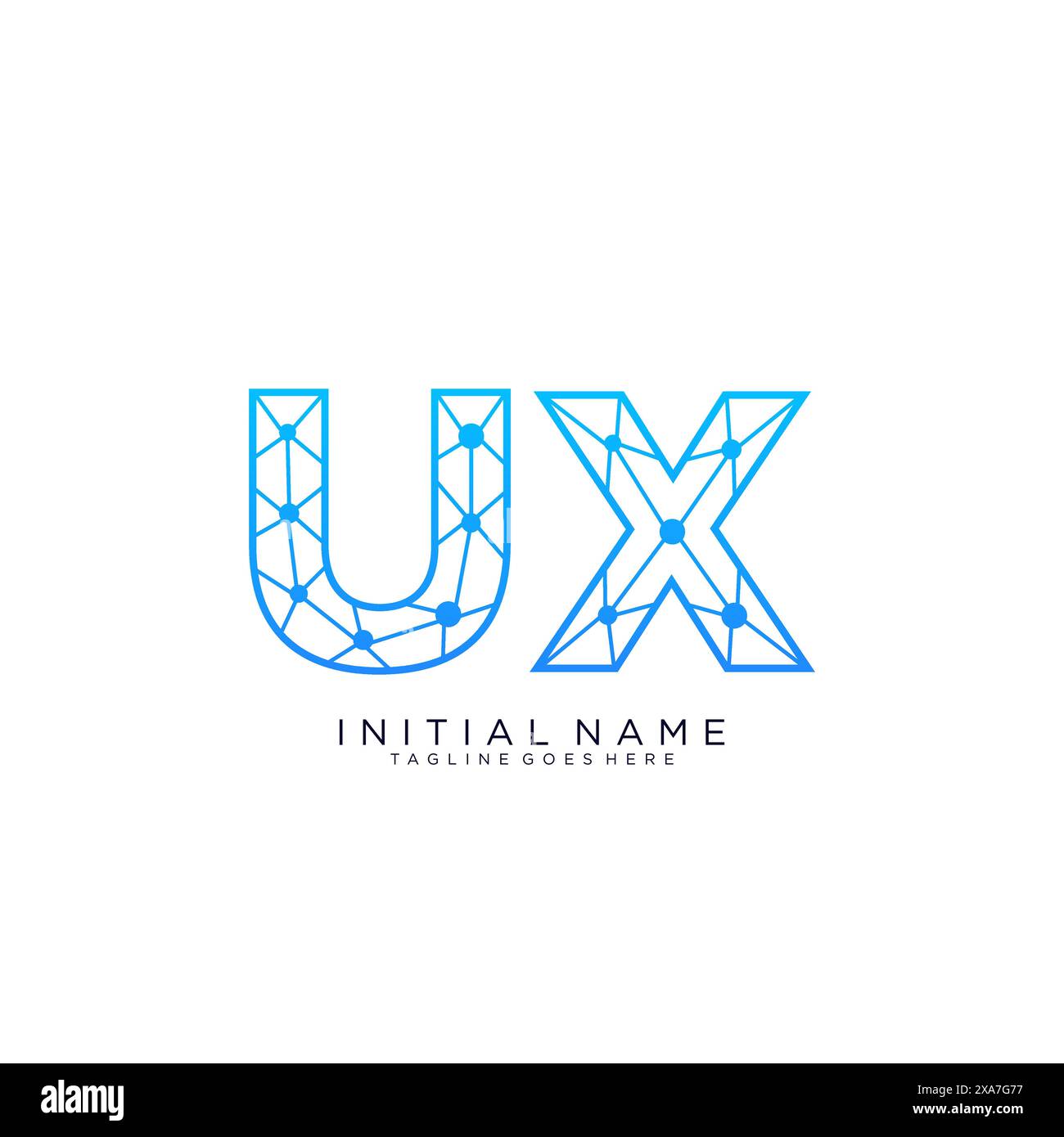 Logo ux Stock Vector Images - Alamy