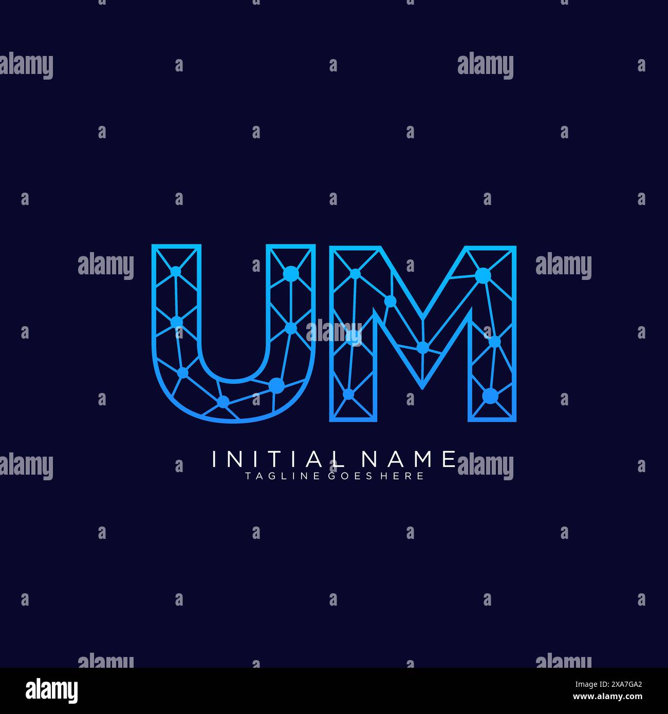 Logo um Stock Vector Images - Alamy
