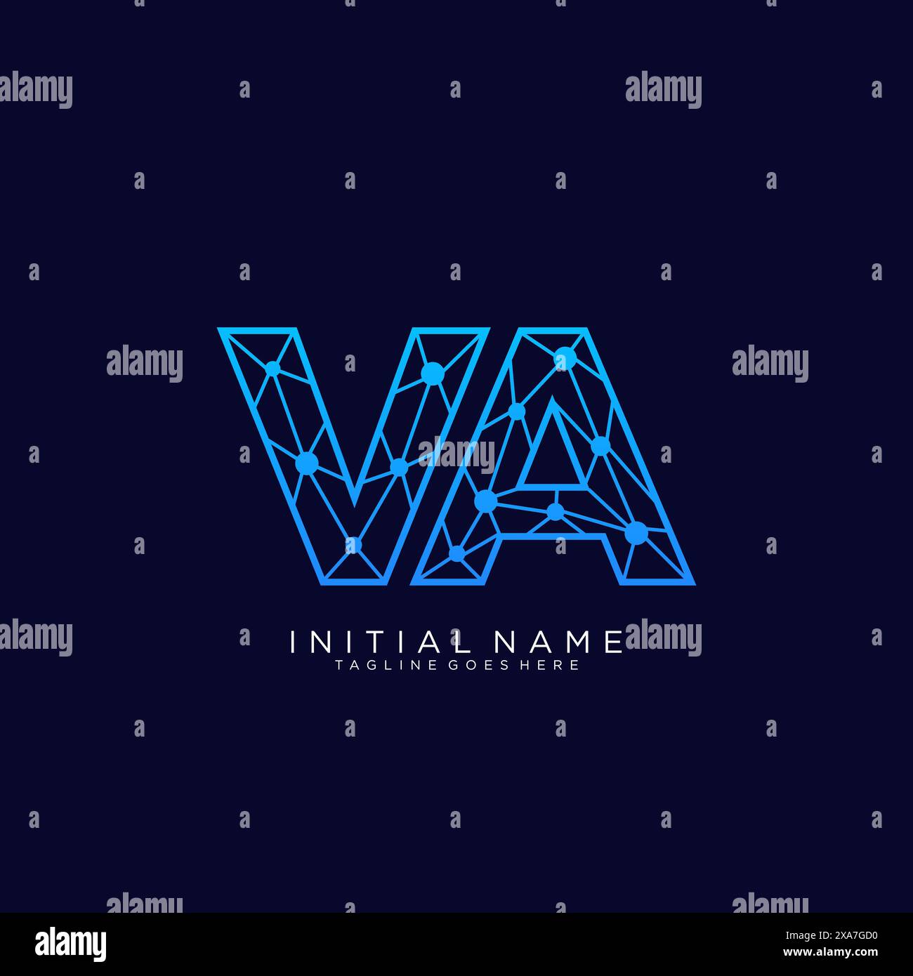 VA tech logo icon design template Stock Vector Image & Art - Alamy